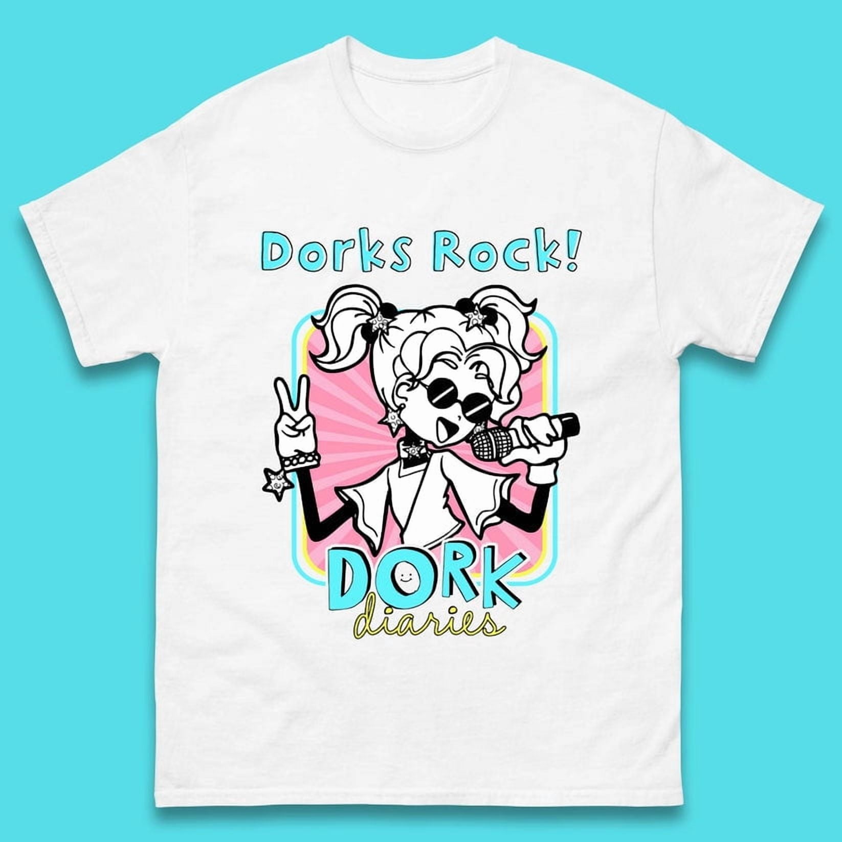Dorks Rock Dork Diaries Mens T-Shirt - Walmart.com