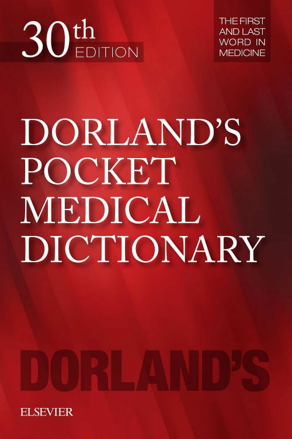 Dorland's Pocket Medical Dictionary - Walmart.com