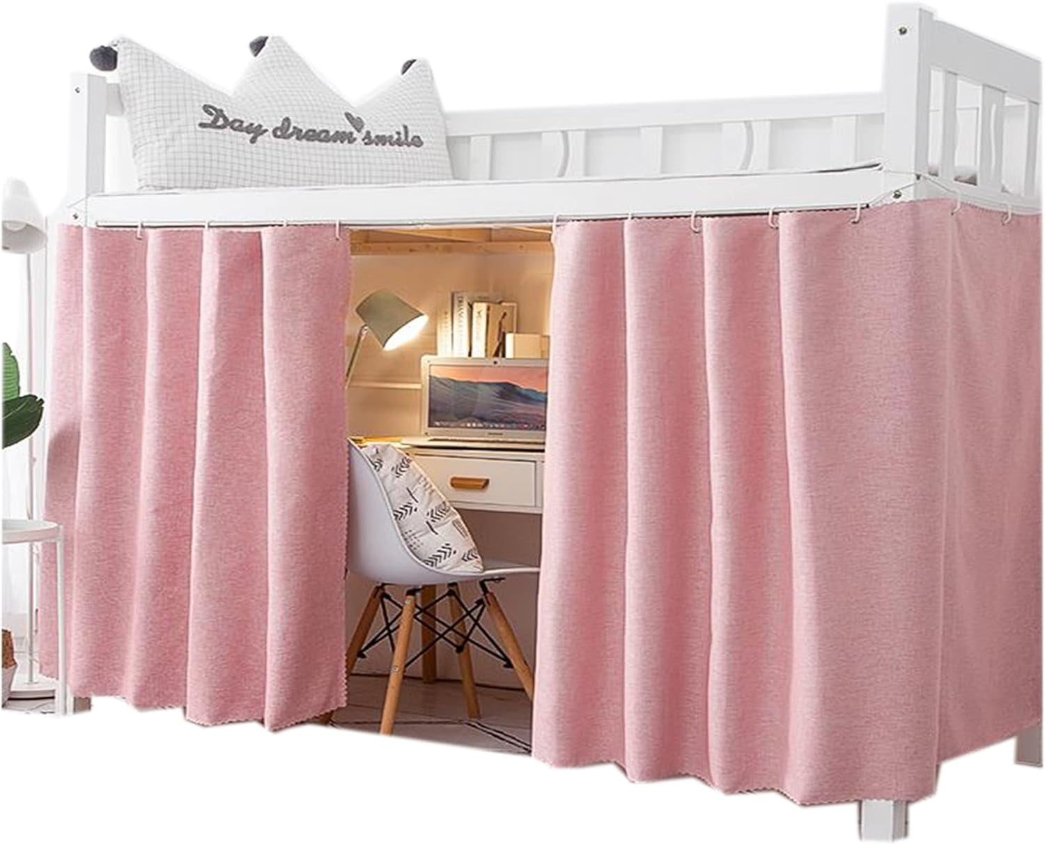 Dorm Home Solid Thicken Bunk Blackout Bed Curtains Cloth Bed Canopy ...