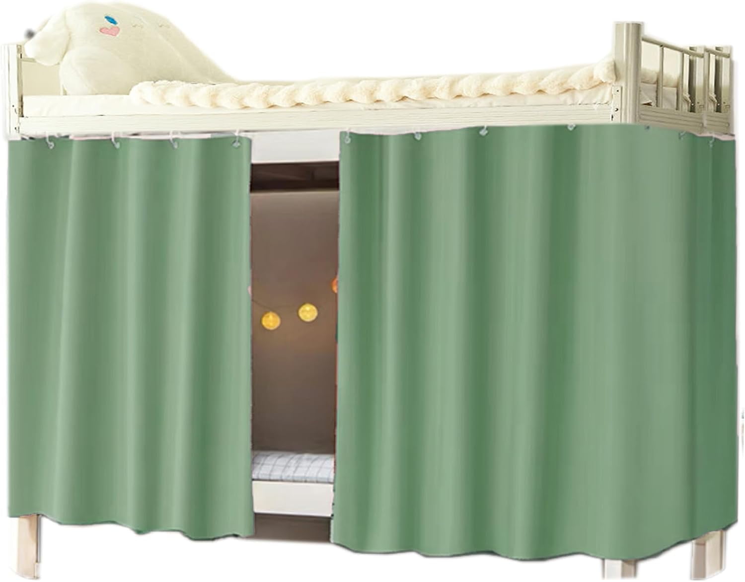 Dorm Home Solid Thicken Bunk Blackout Bed Curtains Cloth Bed Canopy ...