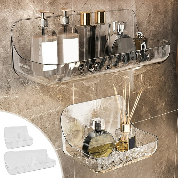 Dorm Shelves, Toothbrush Rack Punch Free Wall Mounted Holds Brushes ...