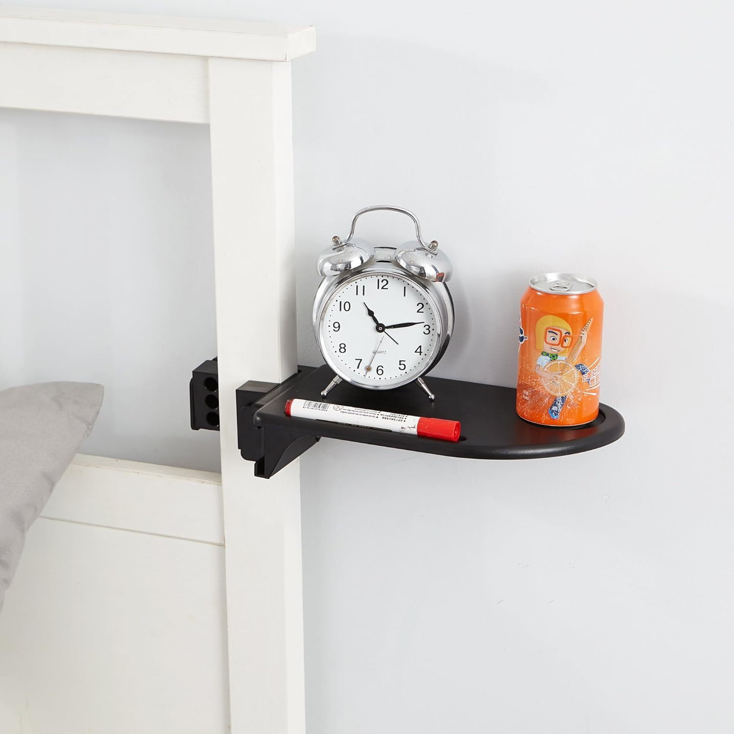DormCo Bed Post Shelf - Black - Walmart.com