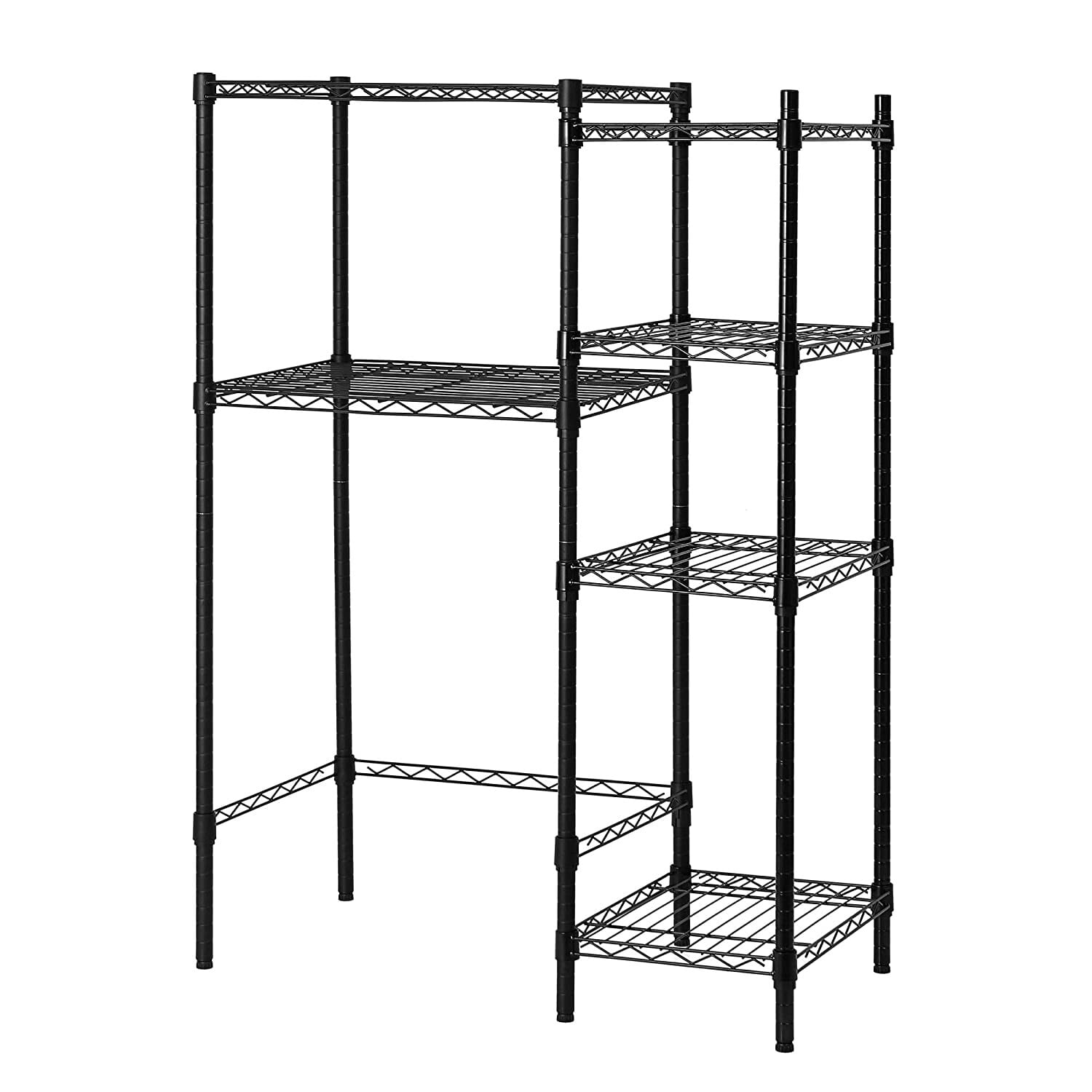 DormCo Durable Metal 4-Tier Storage Unit - Mini Shelf Supreme with ...