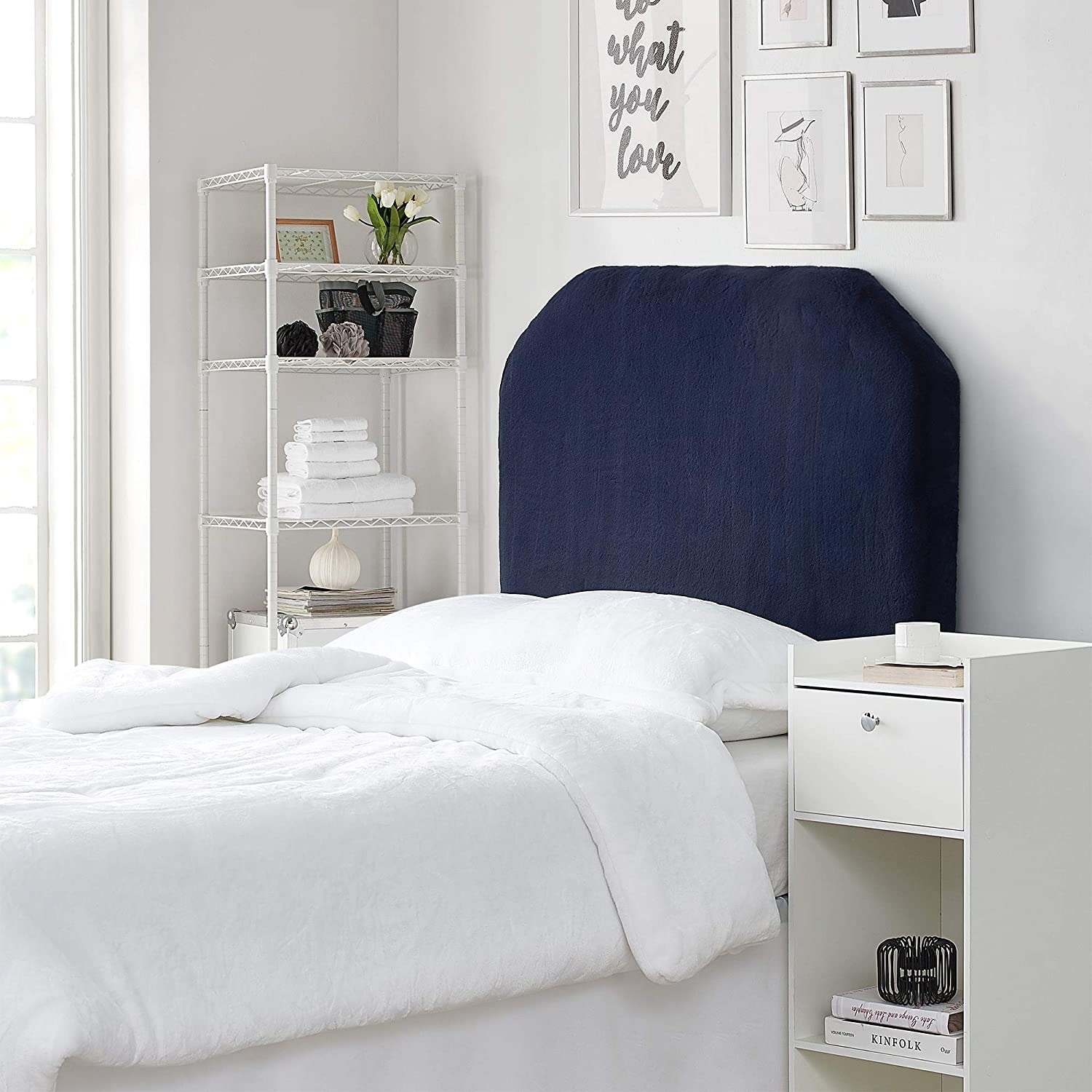 DormCo Mo' Bunny Love College Headboard - Plush Chunky Jet Stream ...