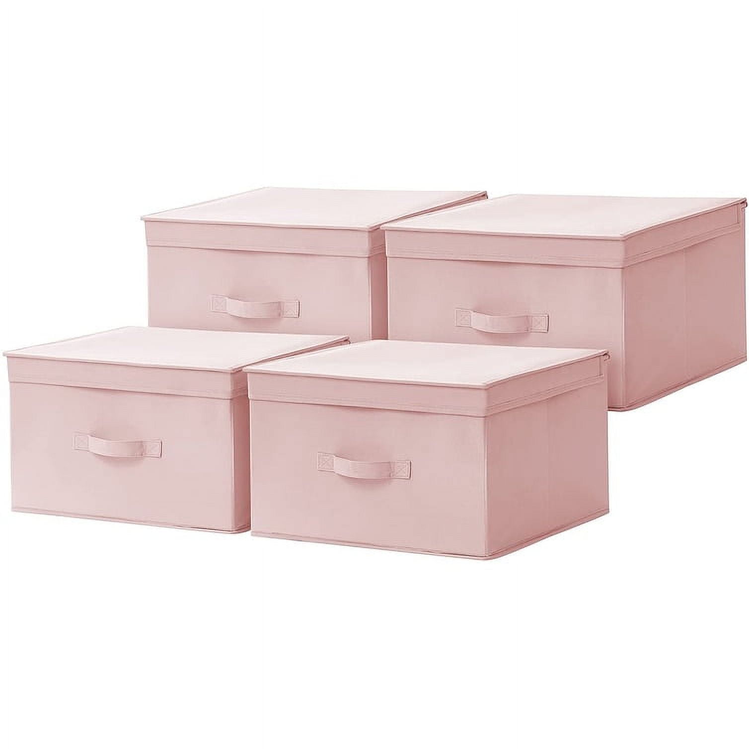 DormCo TUSK® Jumbo Storage Box (4-Pack) Rose Quartz - Walmart.com
