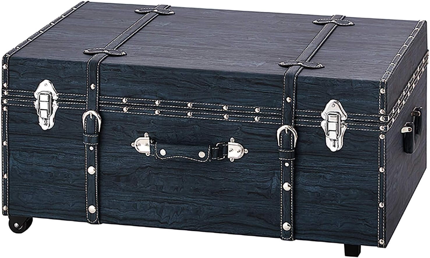 DormCo Texture® Brand Trunk - Marble Navy - Walmart.com