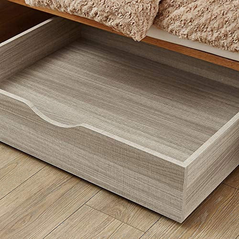 DormCo The Storage MAX - Underbed Wooden Organizer with Wheels ...