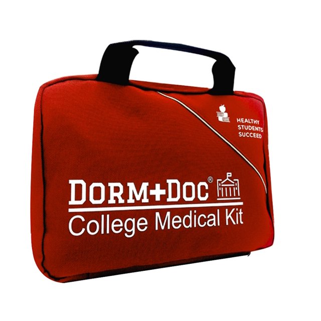 DormDoc 175 Piece First Aid College Emergency Kit -Red - Walmart.com