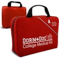 DormDoc College First Aid Kit – Compact Emergency Medical Kit for Dorm ...