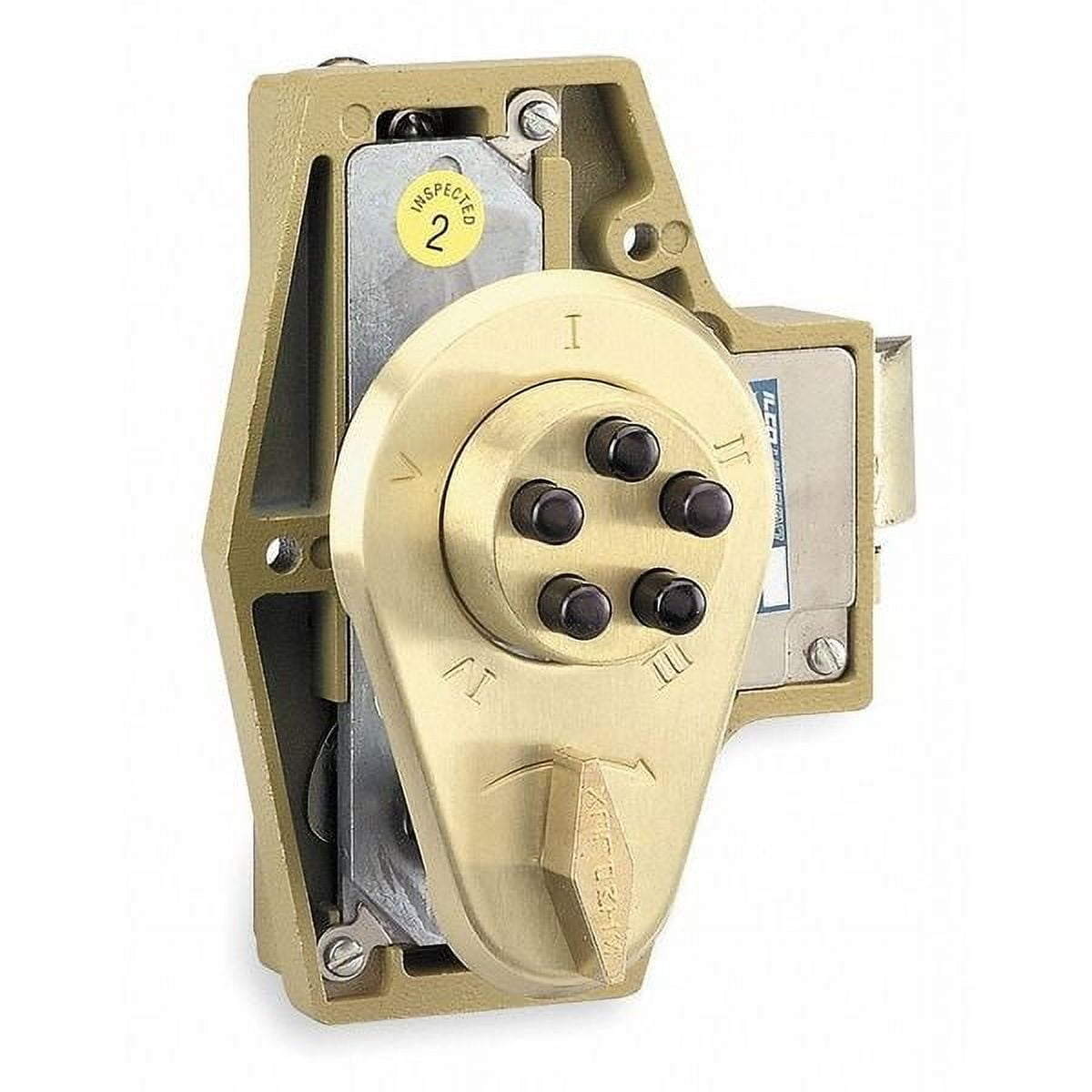 Dormakaba Deadlocking Spring Latch,Satin Brass 922-04 - Walmart.com