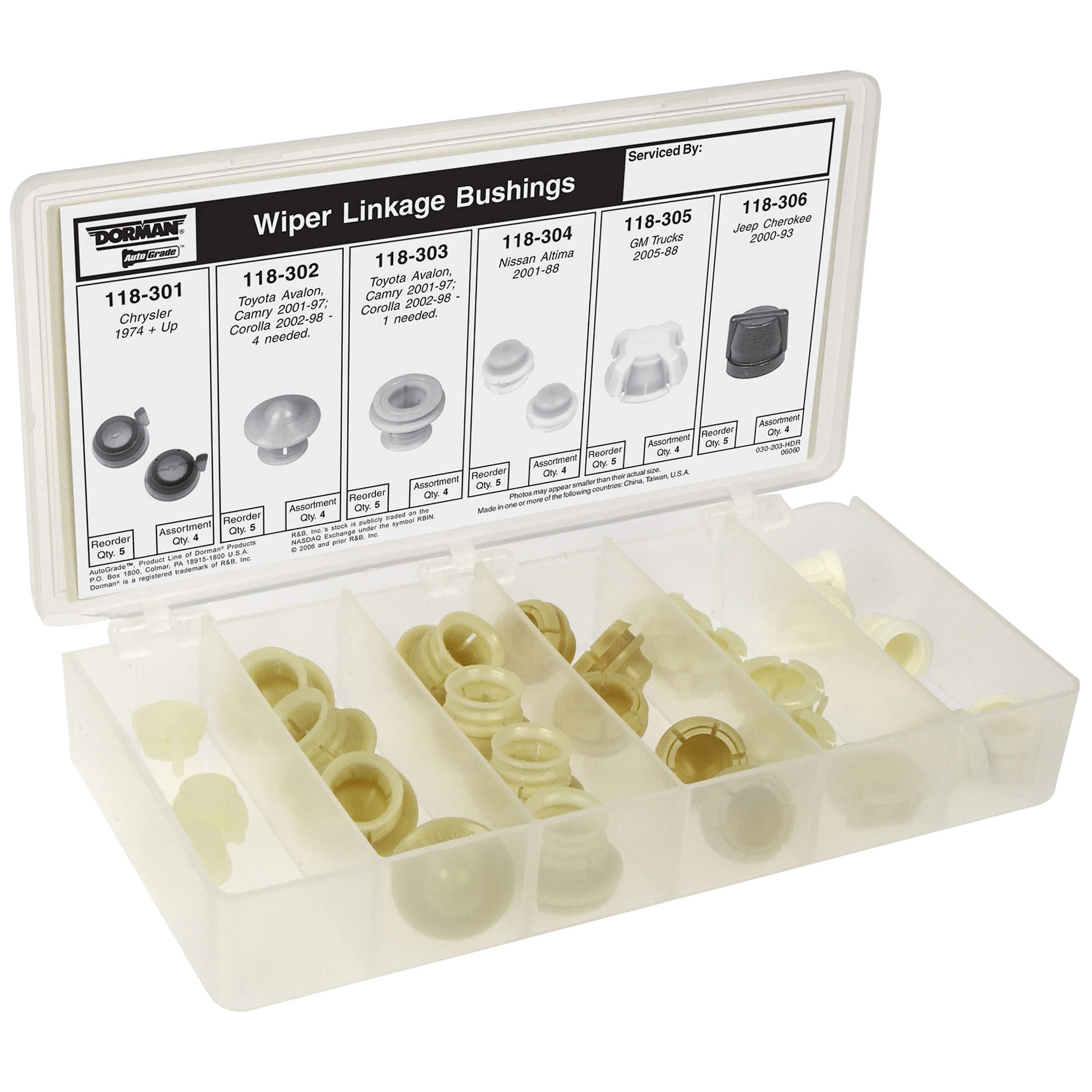 Dorman 030-203 Automotive Maintenance Tech Trays - Wiper Linkage ...