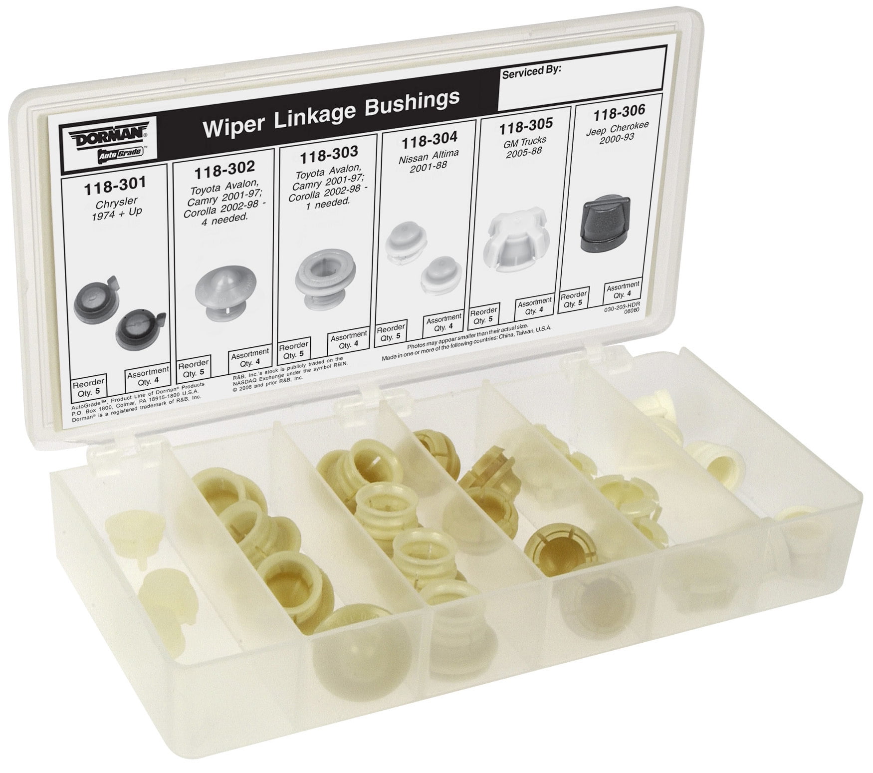 Dorman 030-203 Automotive Maintenance Tech Trays - Wiper Linkage ...