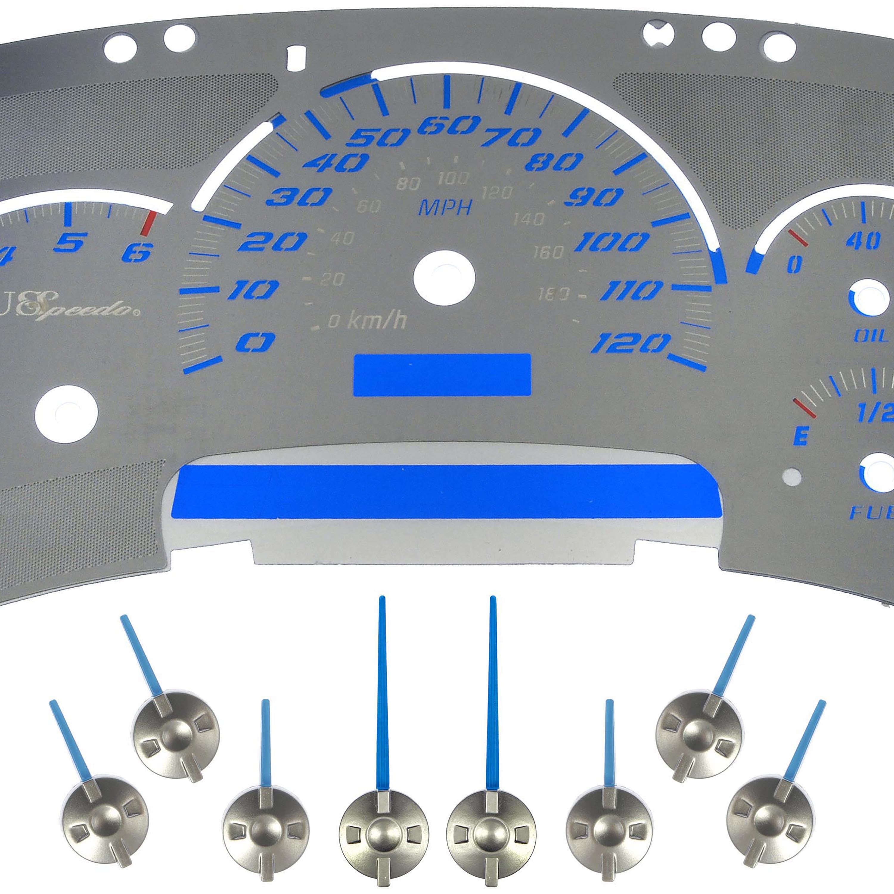 Dorman 10-0106B Instrument Cluster Upgrade Kit - Stainless Steel With ...