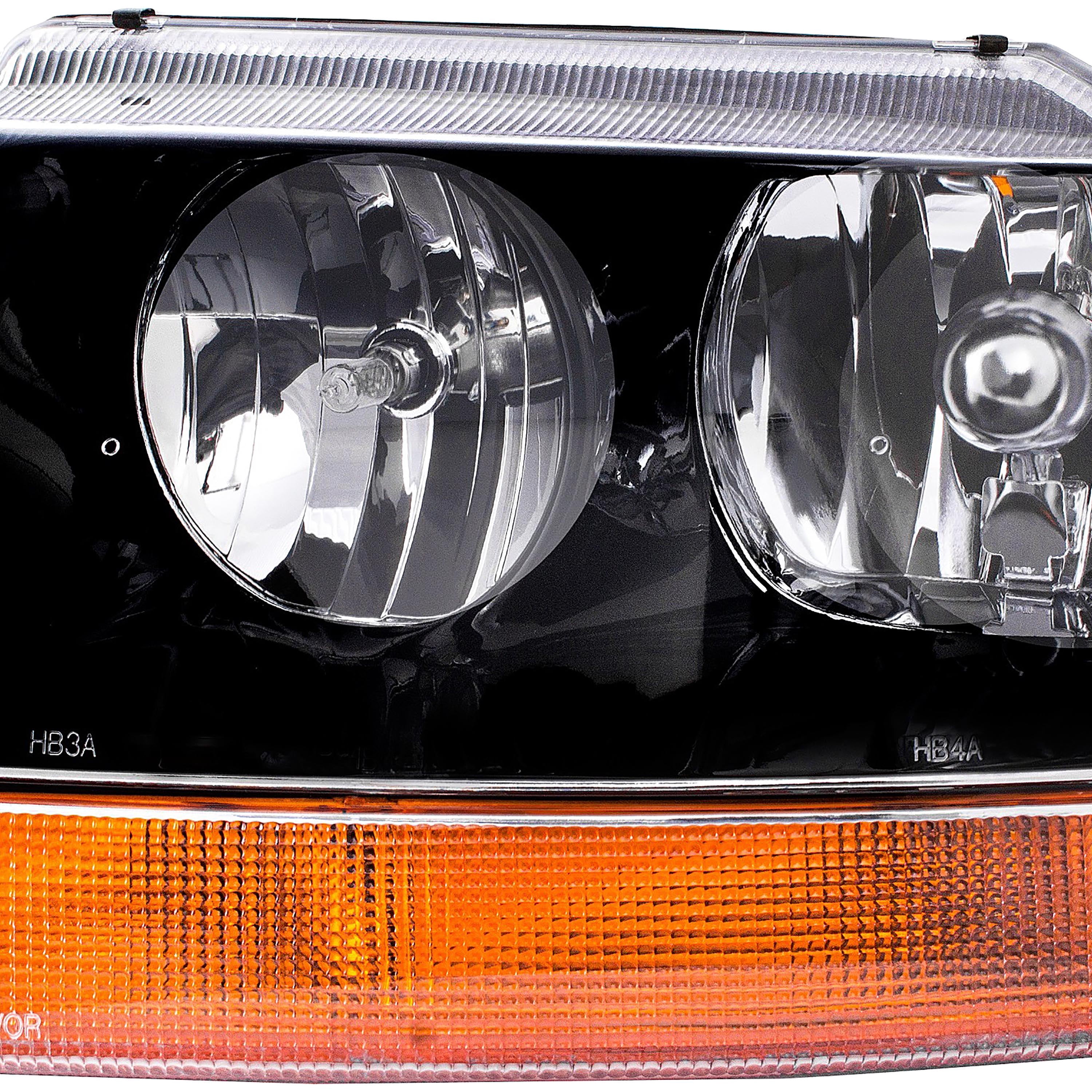 Dorman 1590318 Driver Side Headlight Assembly For Specific Jeep Models Fits Select 2004 Jeep