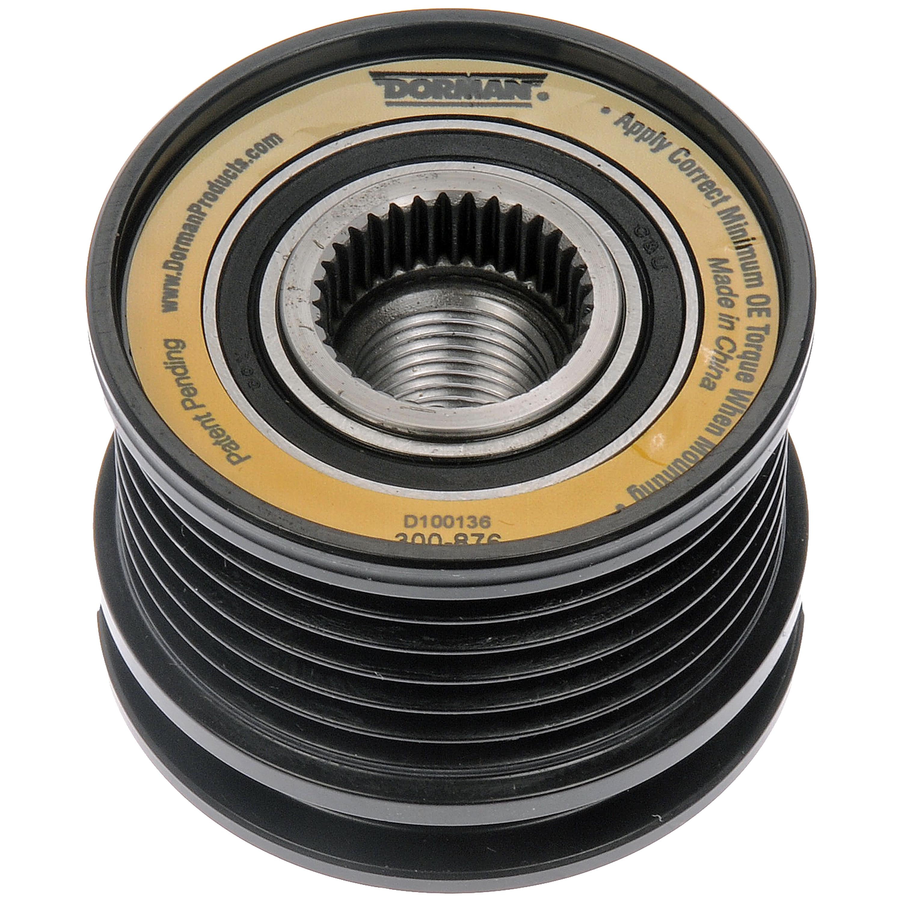 Dorman 300-876 Alternator Pulley for Specific Dodge / Freightliner ...