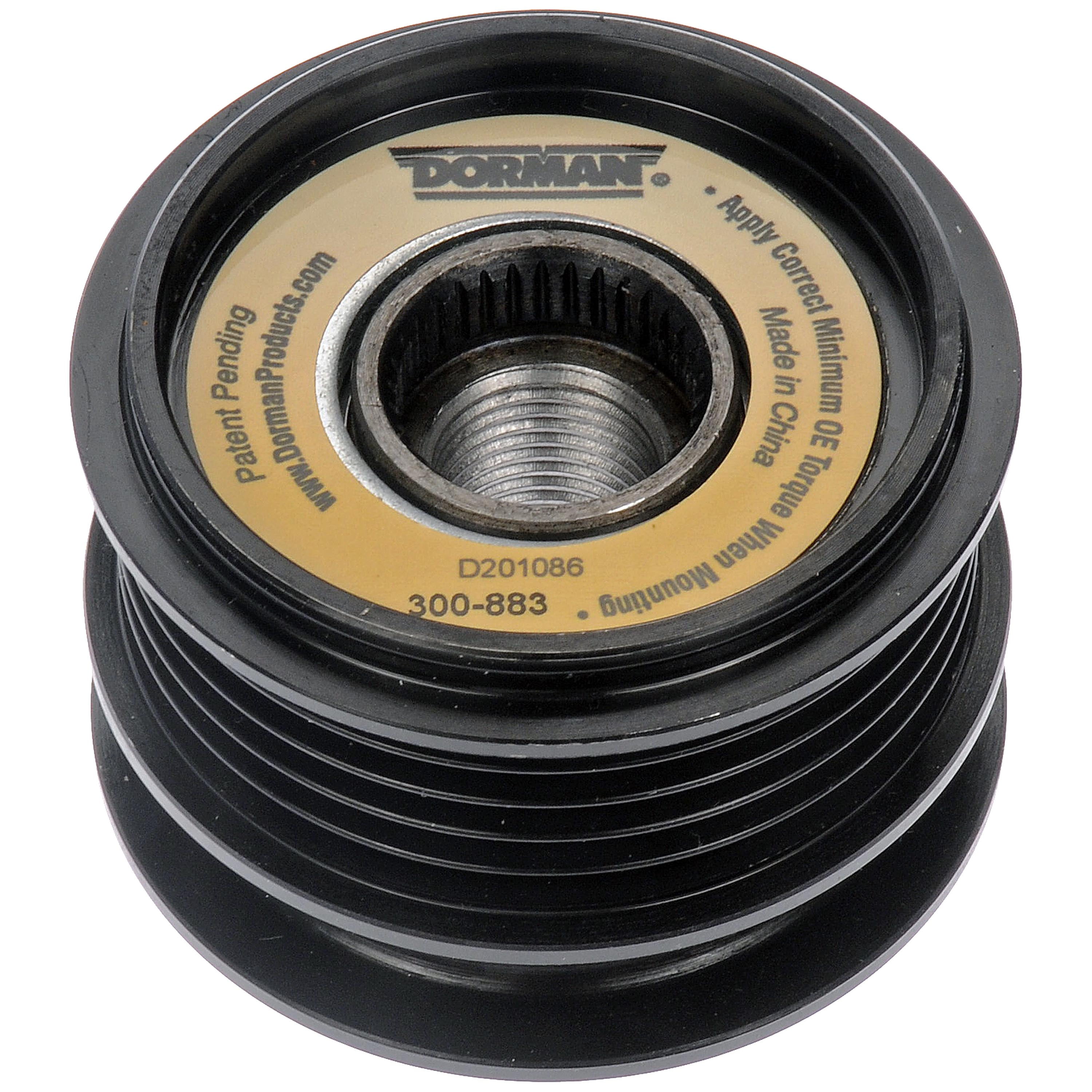 Dorman 300-883 Alternator Pulley for Specific Volkswagen Models Fits ...