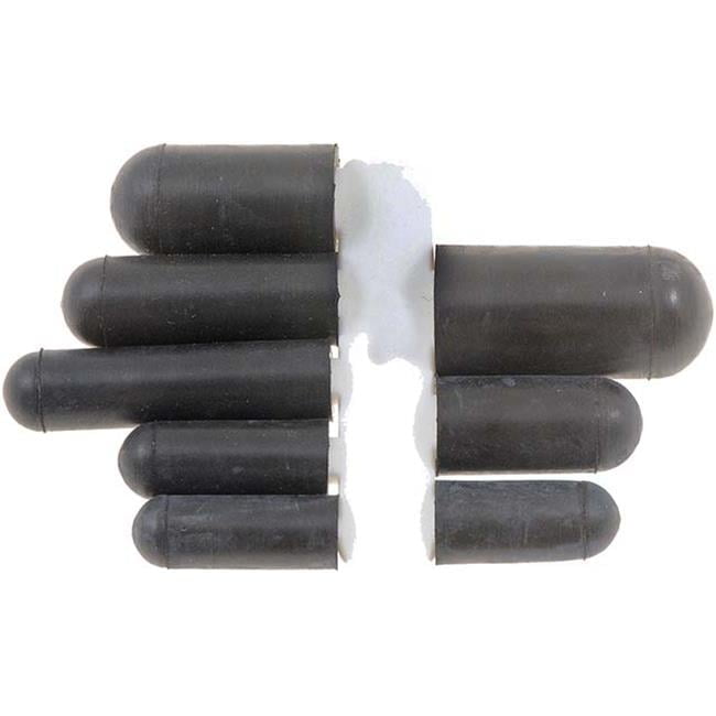 Dorman 47396 Rubber Black Vacuum Cap Assortment - Black - Walmart.com
