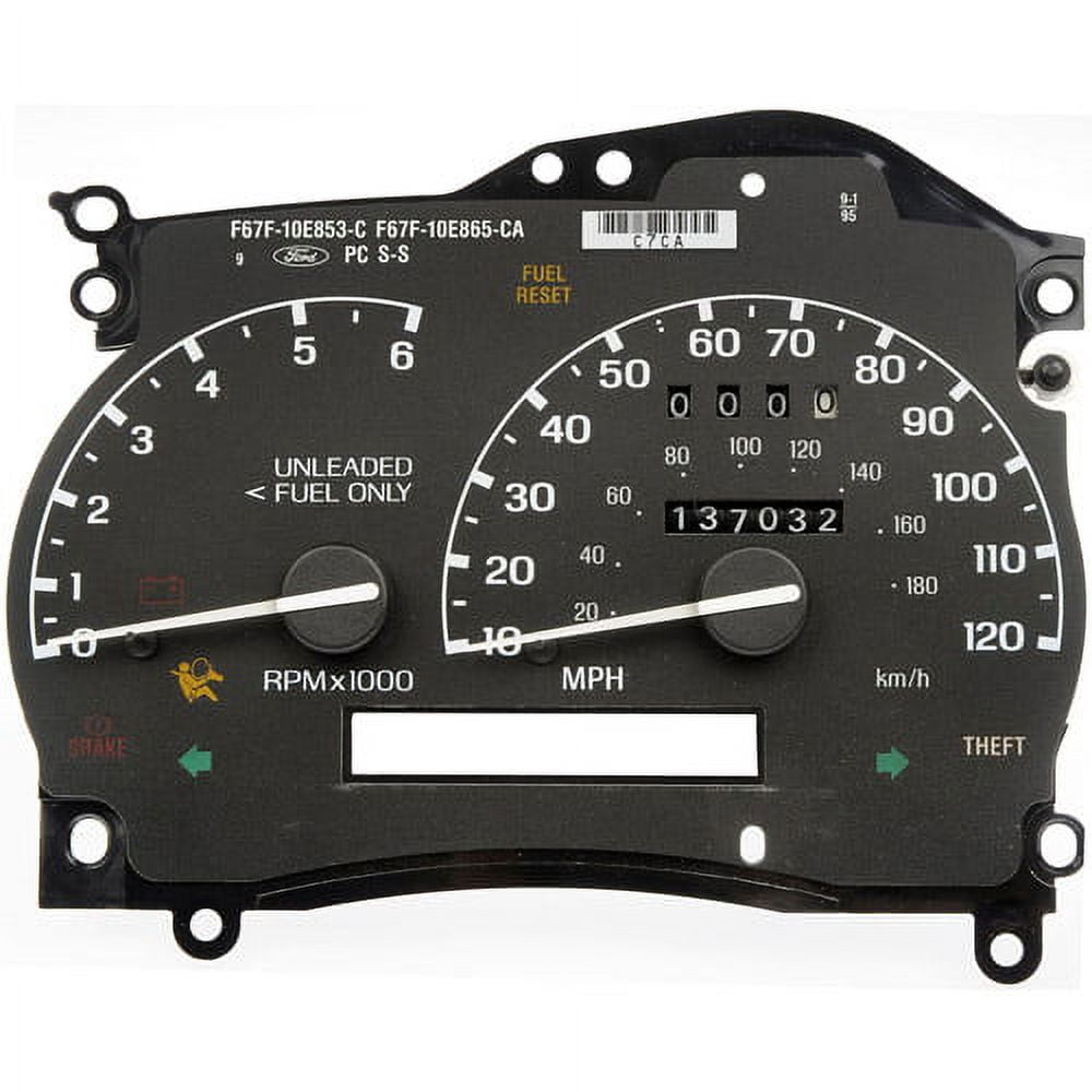 Dorman 599-642 Reman Instrument Cluster Fits 1997 Ford Ranger - Walmart.com