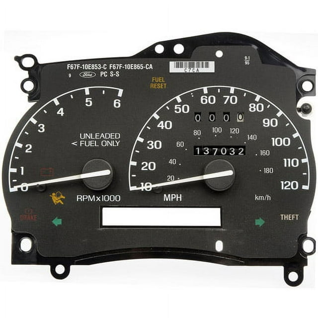 Dorman 599-642 Reman Instrument Cluster Fits 1997 Ford Ranger - Walmart.com
