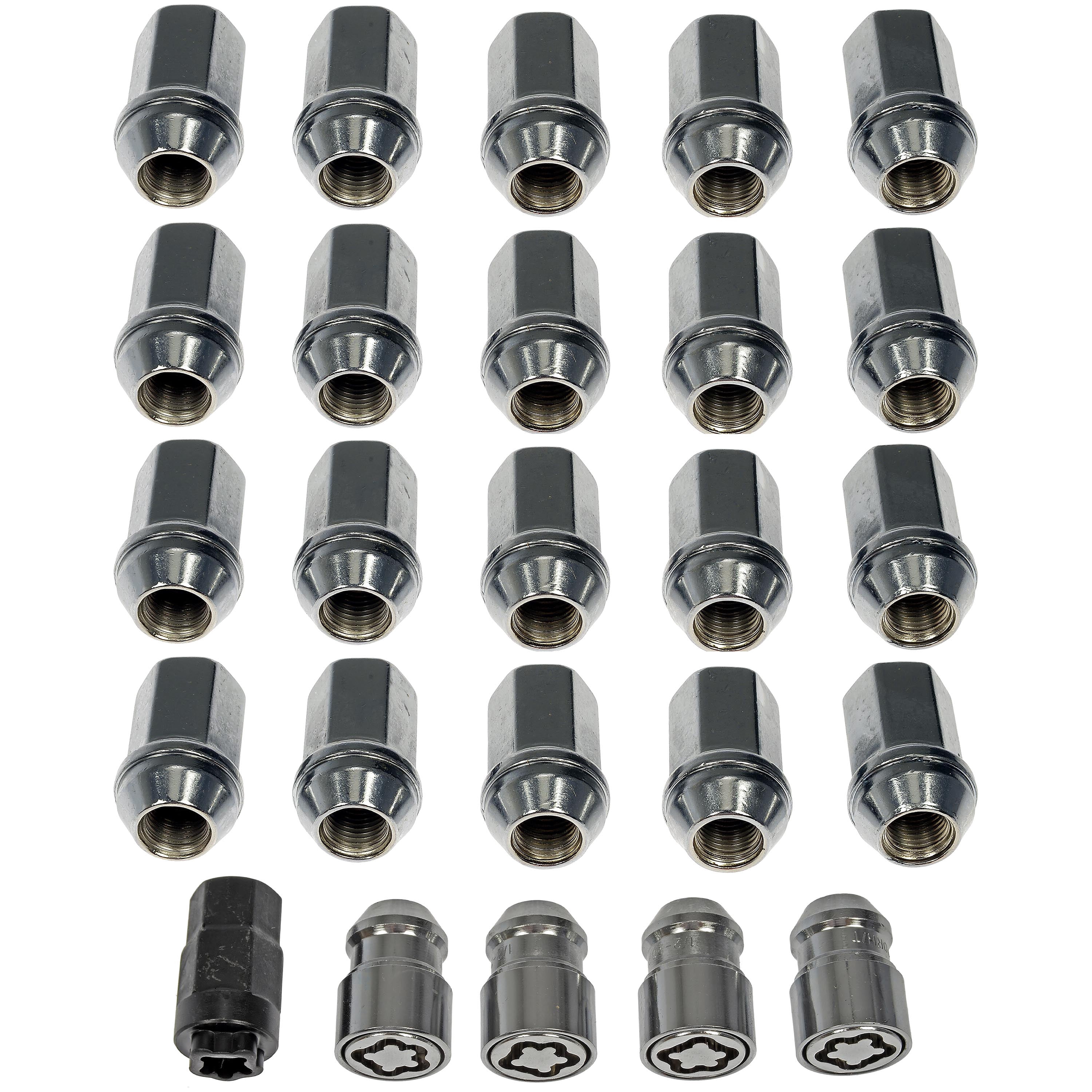 Free Shipping! Dorman 611-236FK Wheel Nut Kit M14-1.50 Flattop Nut-22 ...