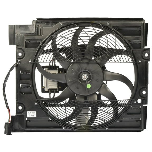 Bmw 550 Ac Condenser Fan Assembly
