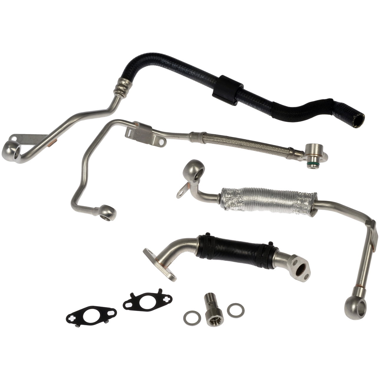 Dorman 667-072 Turbocharger Coolant and Oil Supply / Return Line Kit ...