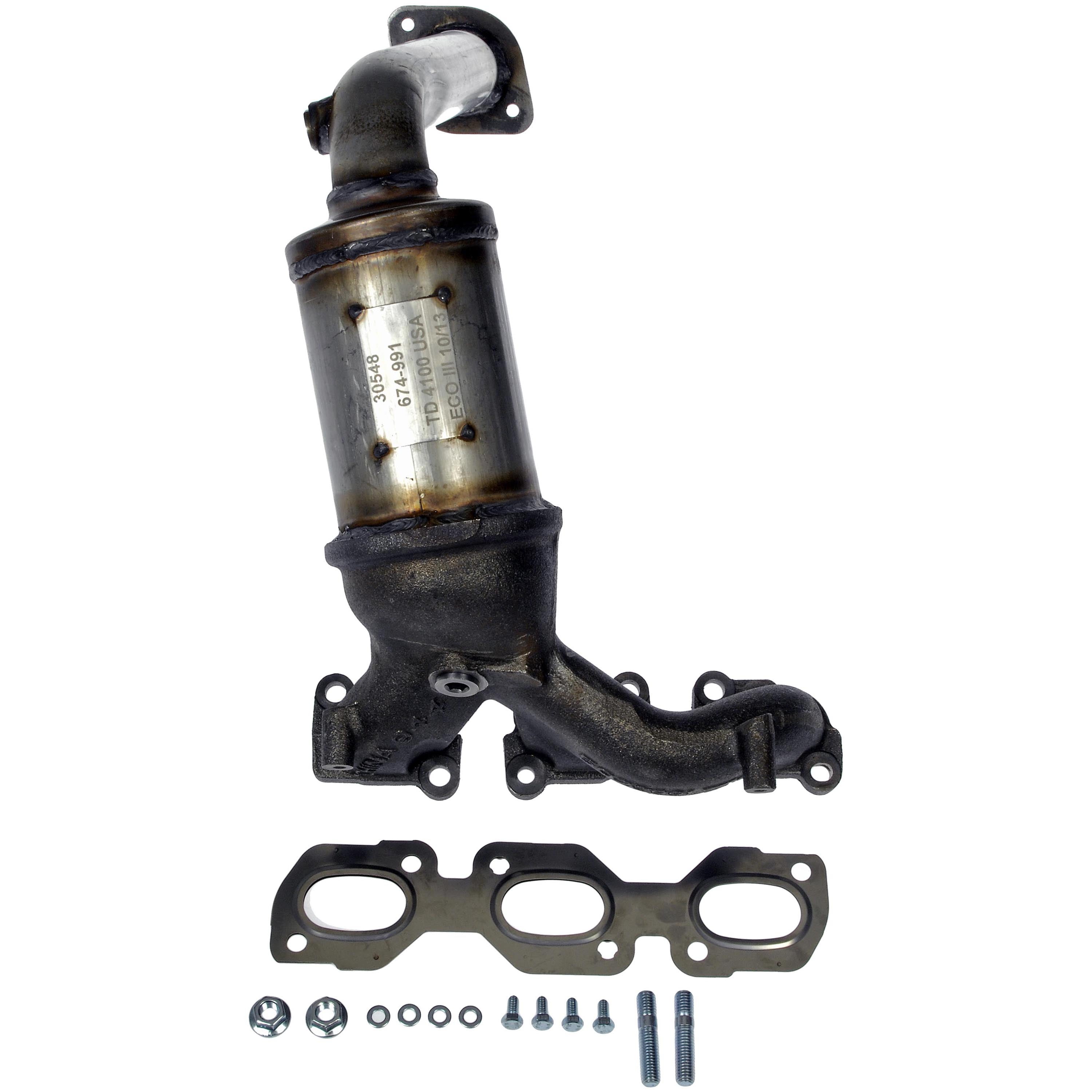 Dorman 673-991 Front Catalytic Converter with Integrated Exhaust ...