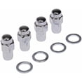 Dorman 711-208 Wheel Lug Nut Chrome (Pack of 4) - Walmart.com