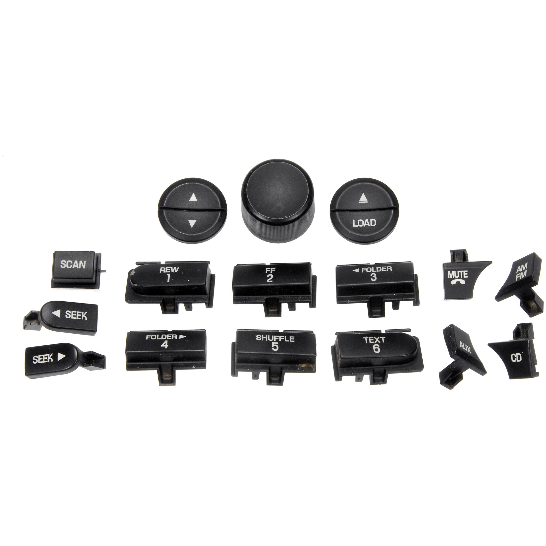 Dorman 76823 Radio Buttons Assembly for Specific Ford Models - Walmart.com