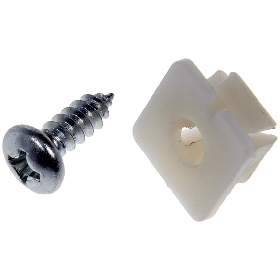Dorman 785-112D License Plate Fastener Assortment White/zinc Clear(Pack ...