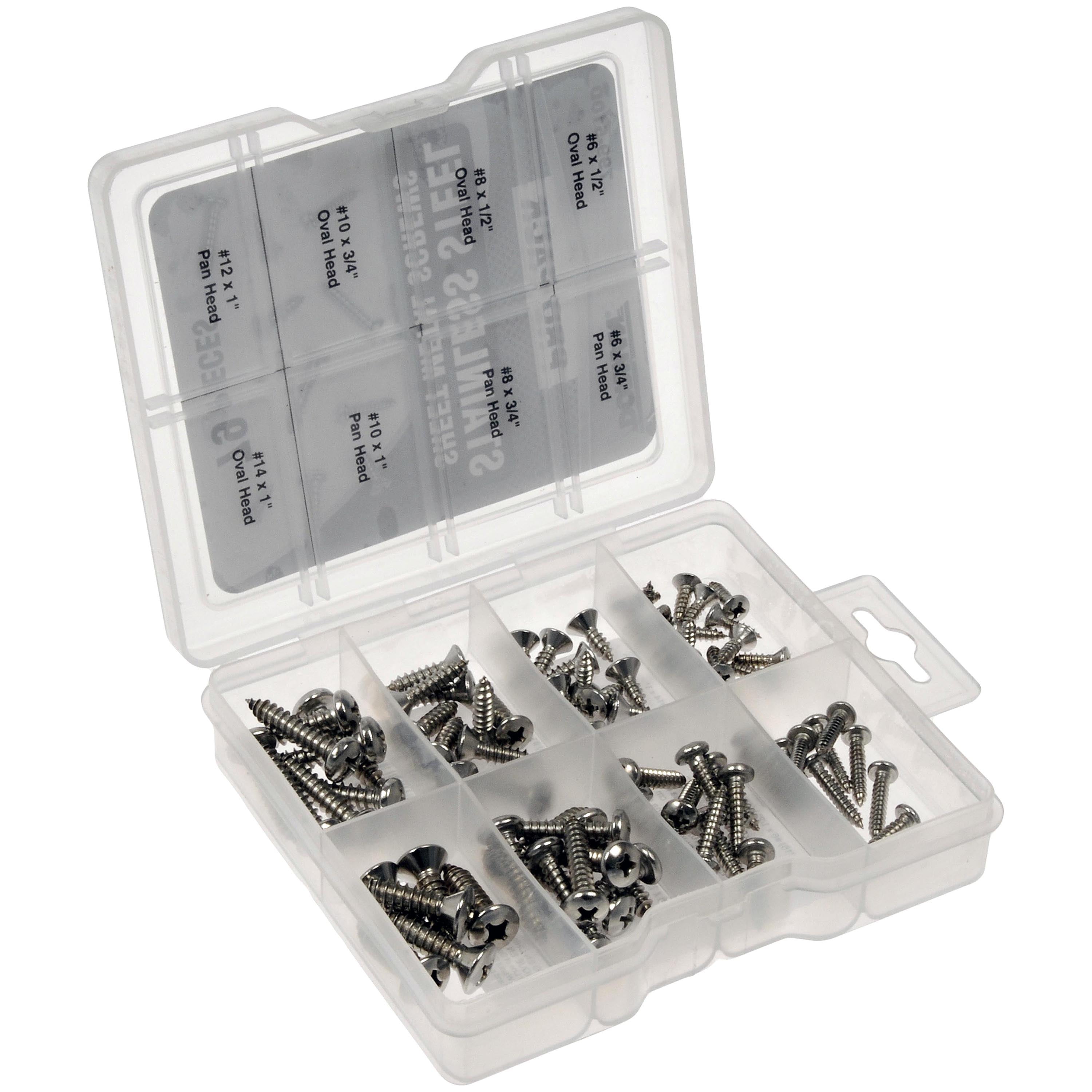 Dorman 799-510D Pro Pack Sheet Metal Screws Stainless Steel - 79 Pieces ...