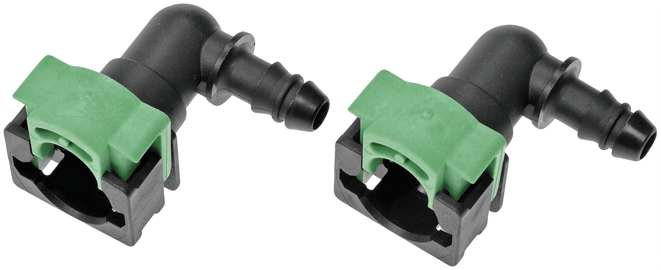 Dorman 800-438 1/2 In. Nylon Fuel Vapor Connector, Elbow 90 To 3/8 In ...