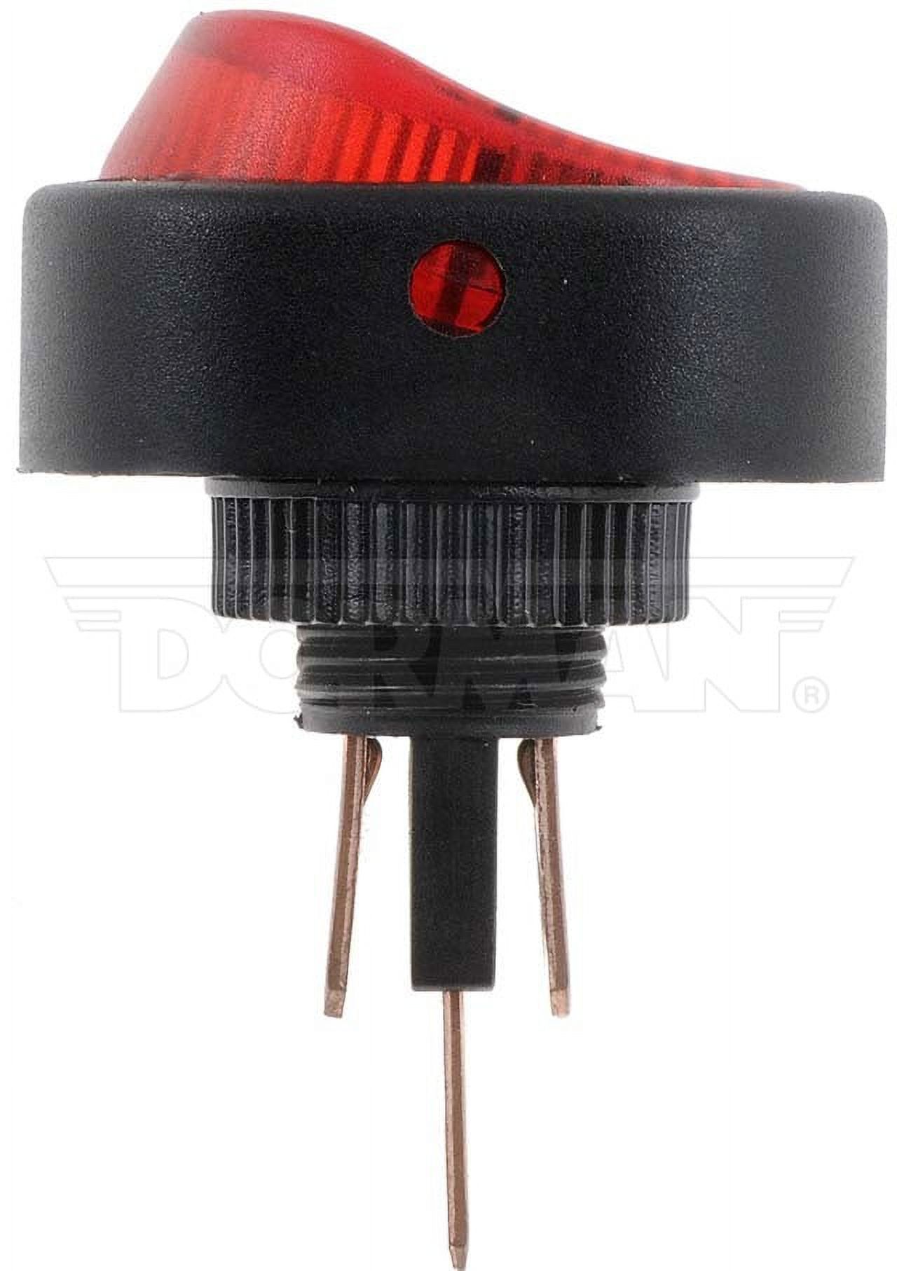 Dorman 84860 Black Body/ Red Oblong Glow Rocker Switch - Walmart.com