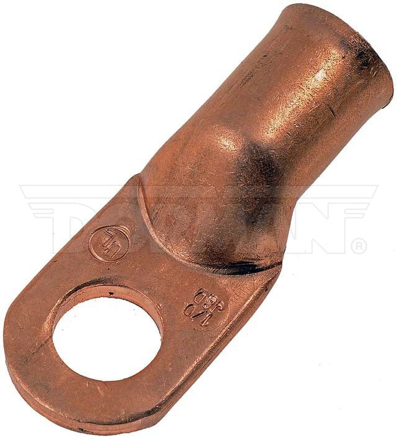 Dorman 86186 1/0 Gauge 3/8 In. Copper Ring Lugs - Walmart.com