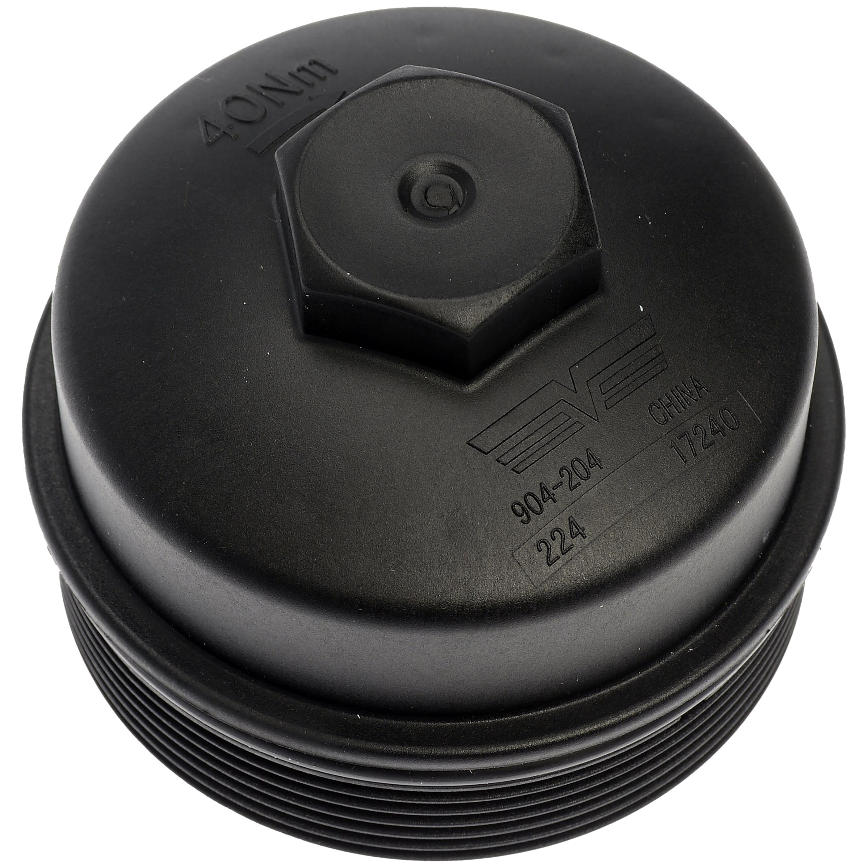 Dorman 904-204CD Engine Oil Filter Cover for Specific Models, Black Fits select: 2003-2010 FORD ...