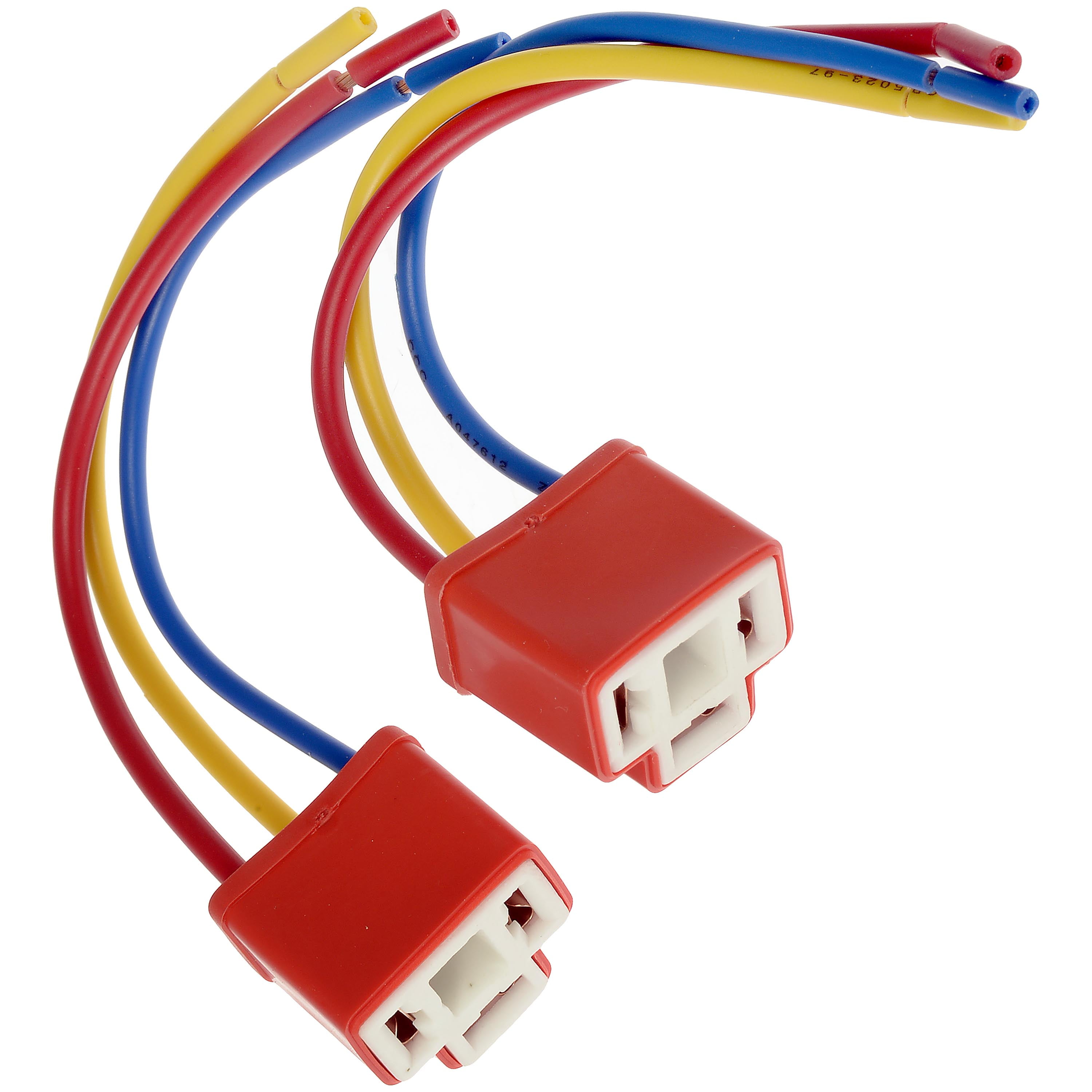 Dorman HELP 3-Wire Ceramic Headlight Socket, Pack of 2, Automotive ...