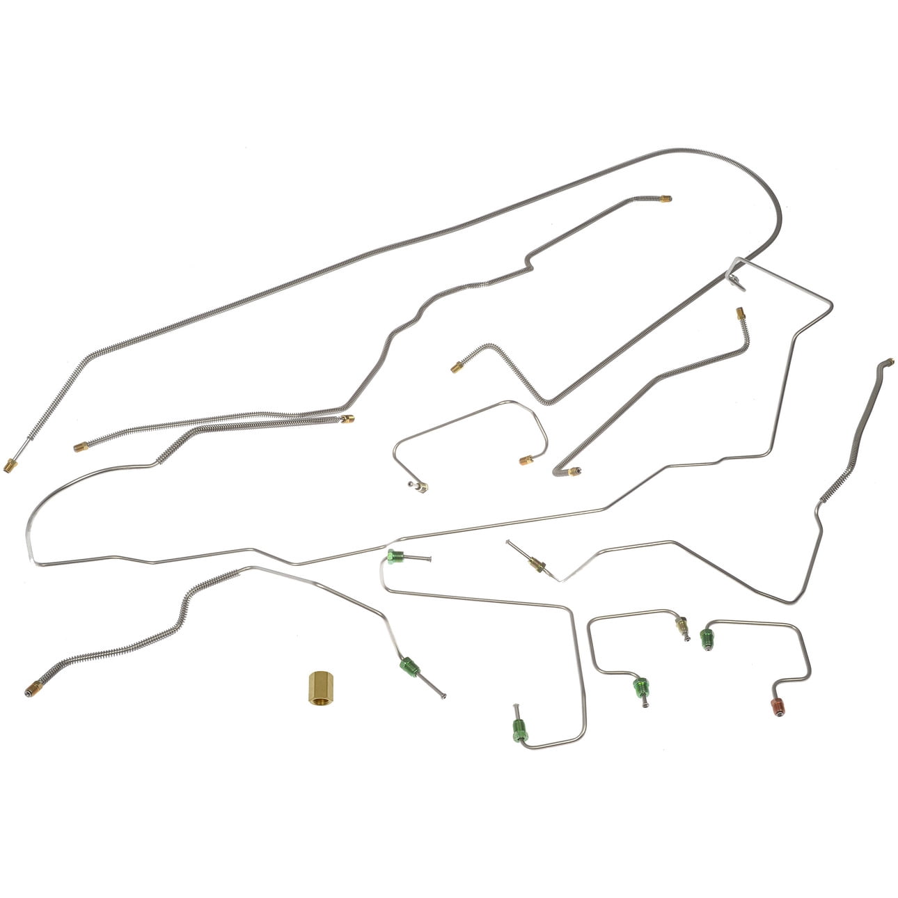 Dorman 919-044 Stainless Steel Preformed Brake Line for Specific Jeep ...