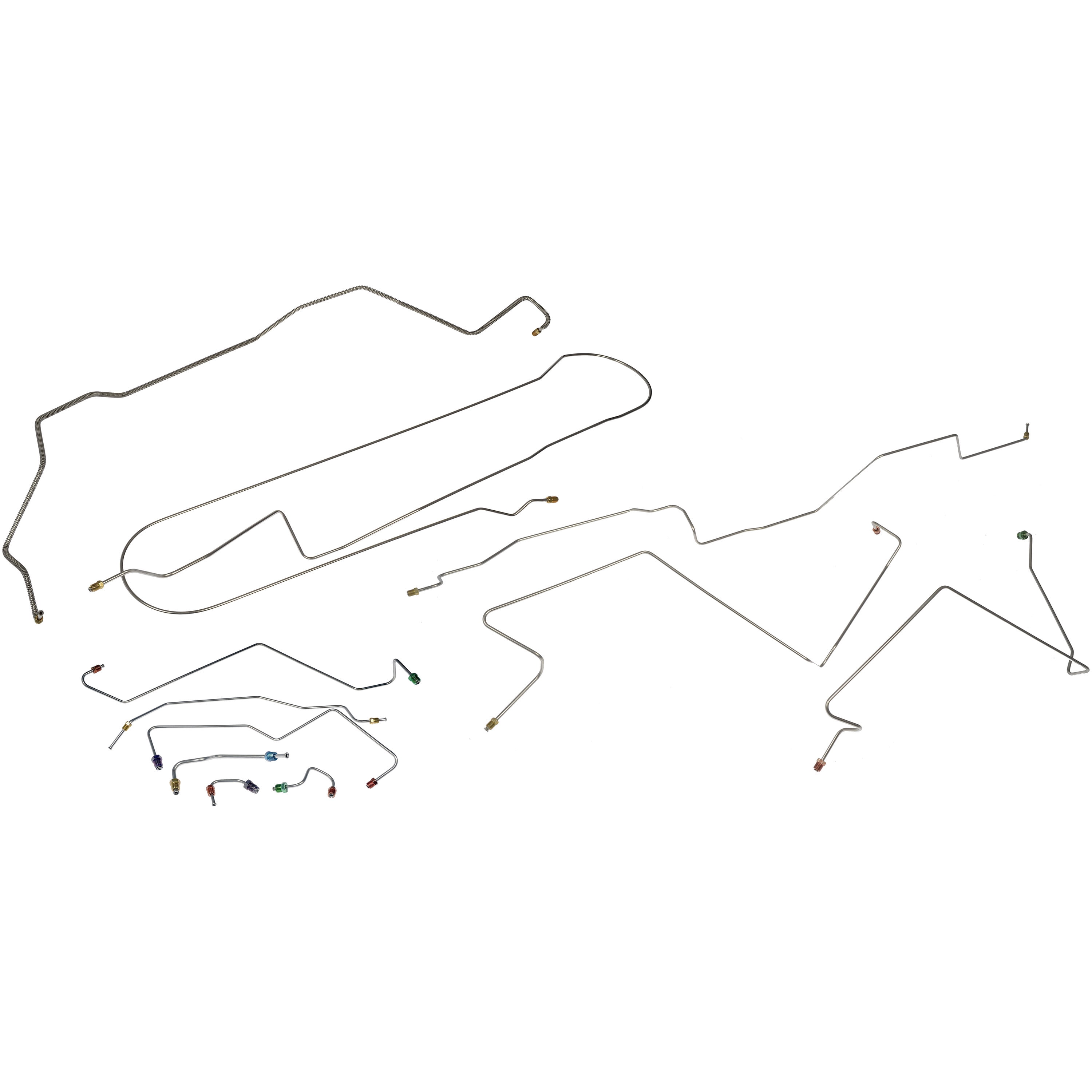 Dorman Stainless Steel Preformed Brake Line Kit for Dodge Ram 1500 1996 ...