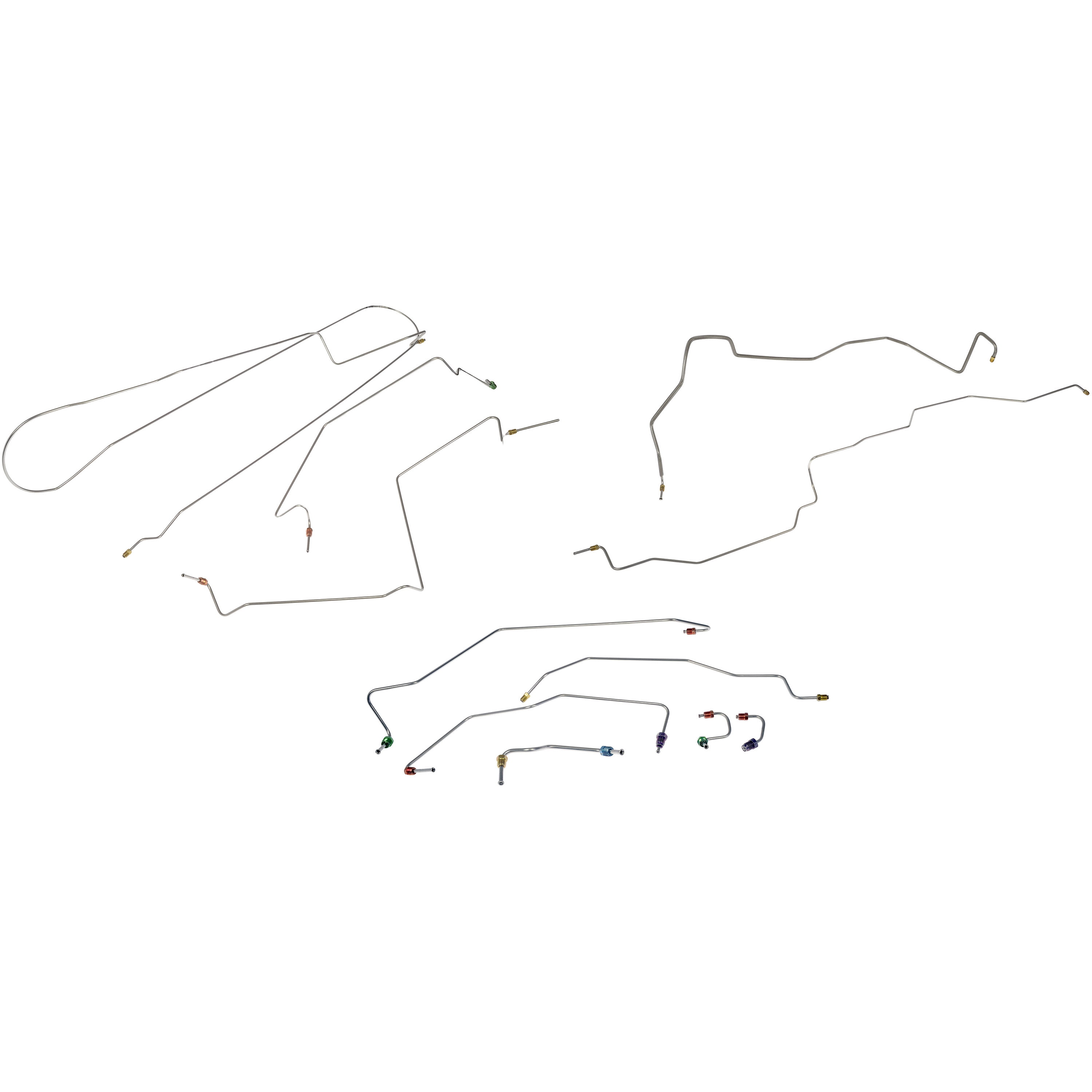 Dorman 919-073 Stainless Steel Preformed Brake Line for Specific Dodge ...