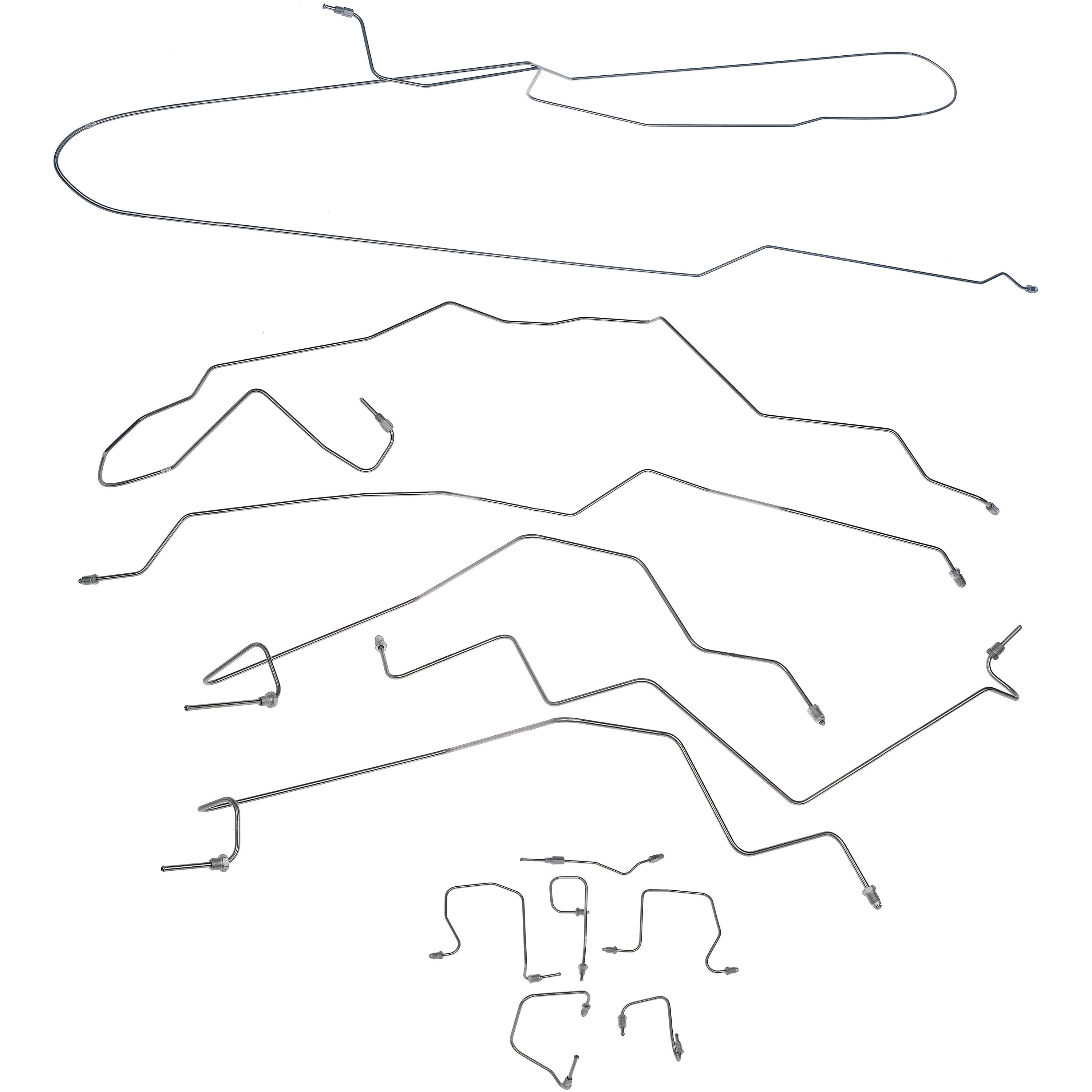 Dorman 919-180 Brake Hydraulic Line Kit for Specific Dodge Models ...