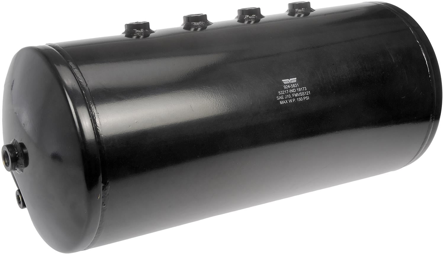 Dorman 924-5831 Steel Air Tank Reservoir for Peterbilt 330 2005-95, 10 ...
