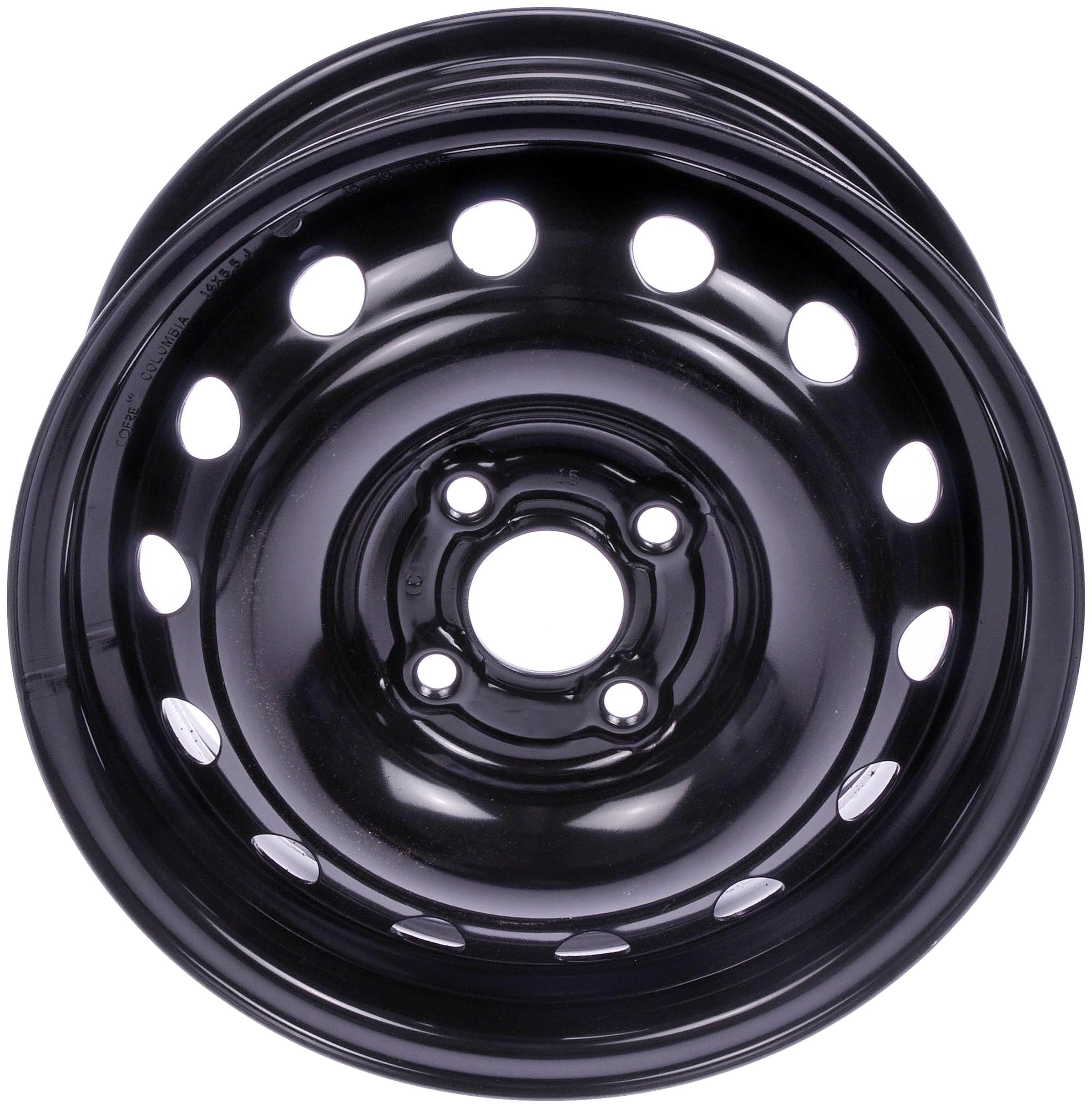 Dorman 939-162 Steel 14" Wheel Rim 14 x 5.5-inch 4-Lug Black, for ...
