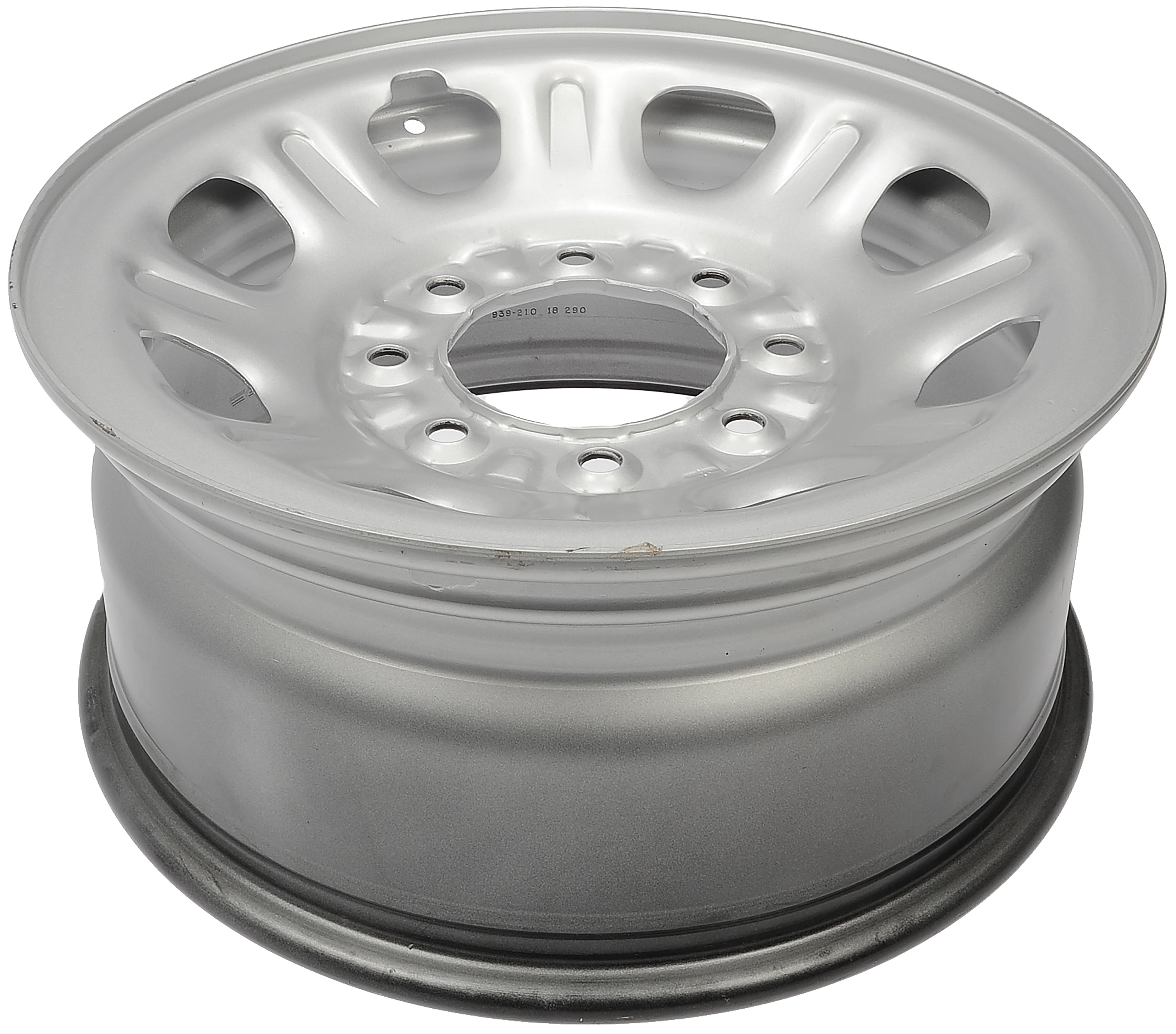"Dorman 18"" Steel Wheel Rim for Chevy Trucks, 8-Lug Silver, Fits 2011 ...