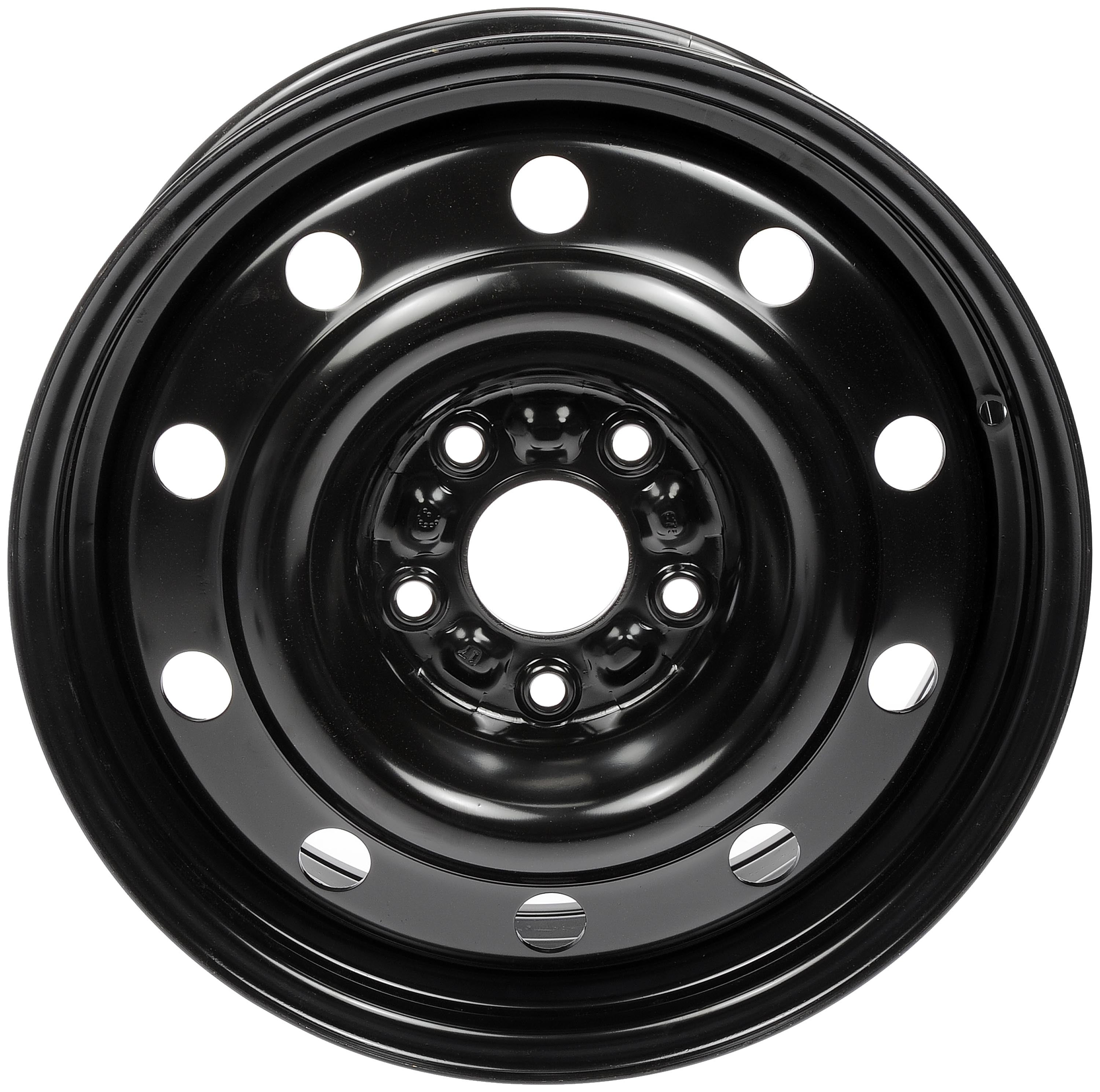 Dorman 939-243 Steel 17" Wheel Rim 17 x 6.5-inch 5-Lug Black, for ...