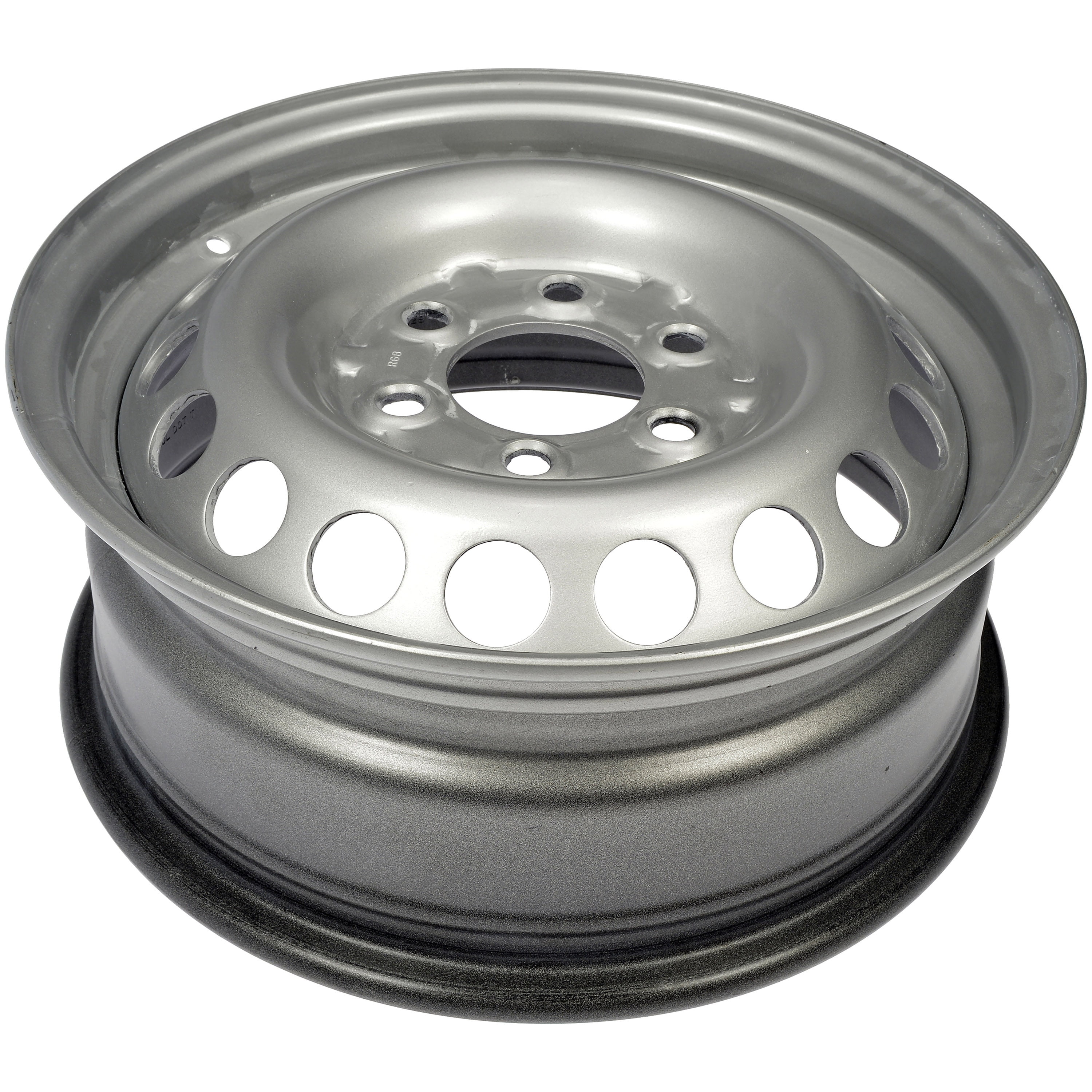 Dorman 939-268 Steel 16" Wheel Rim 16 x 6.5-inch 6-Lug Silver, for ...