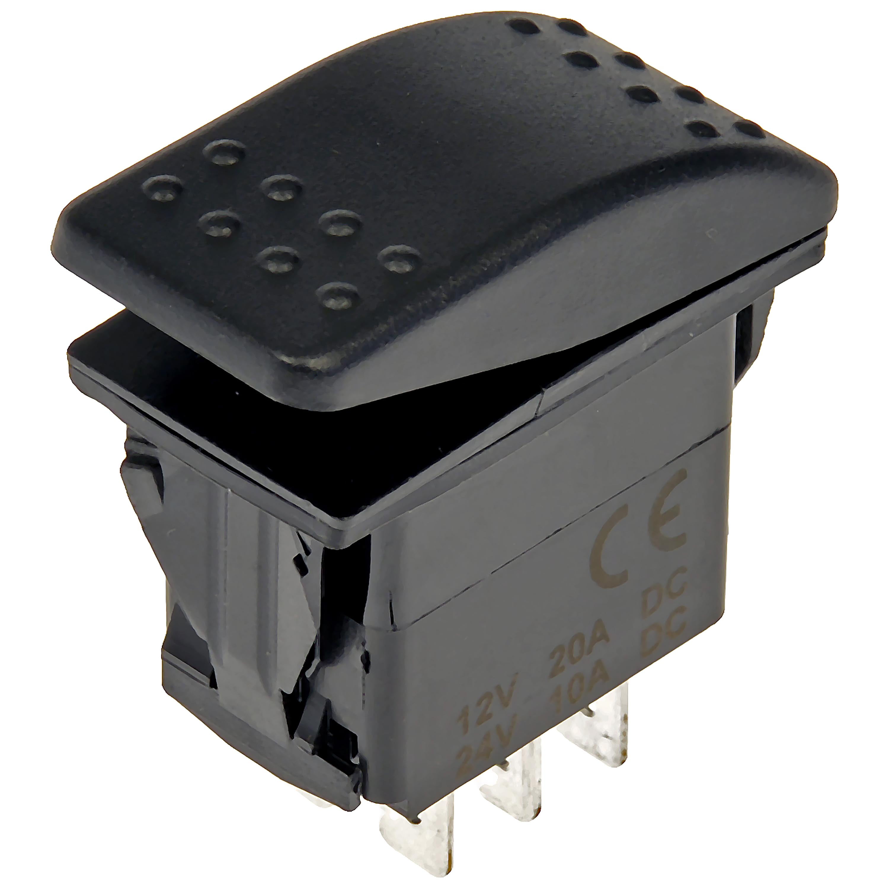Dorman 94592 Rocker Type Switch Black - Walmart.com