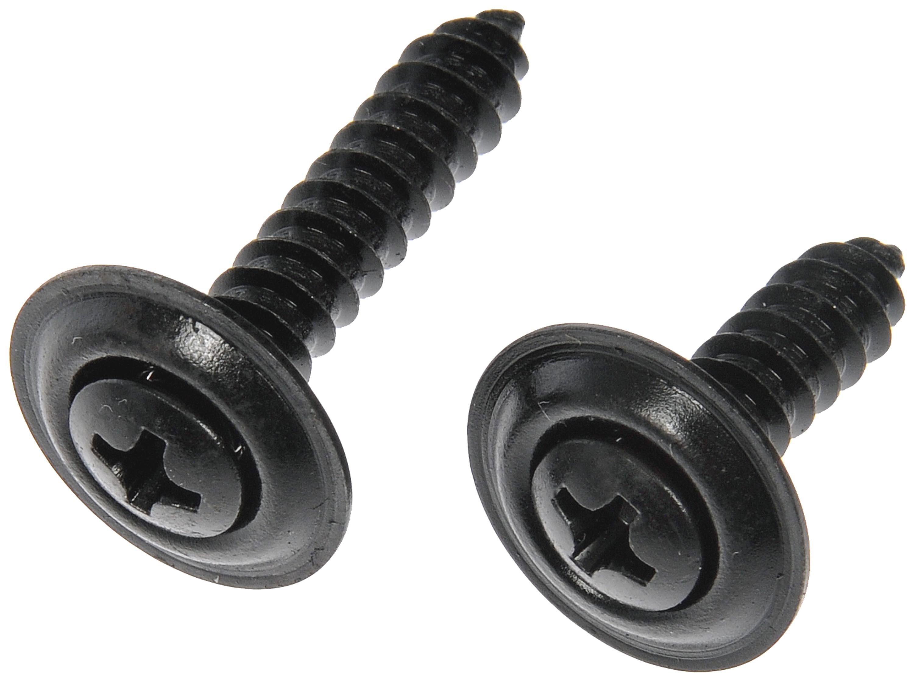 Dorman 961-210D Trim Screw Assortment - Black - No.10 X 3/4 In., 1 In ...