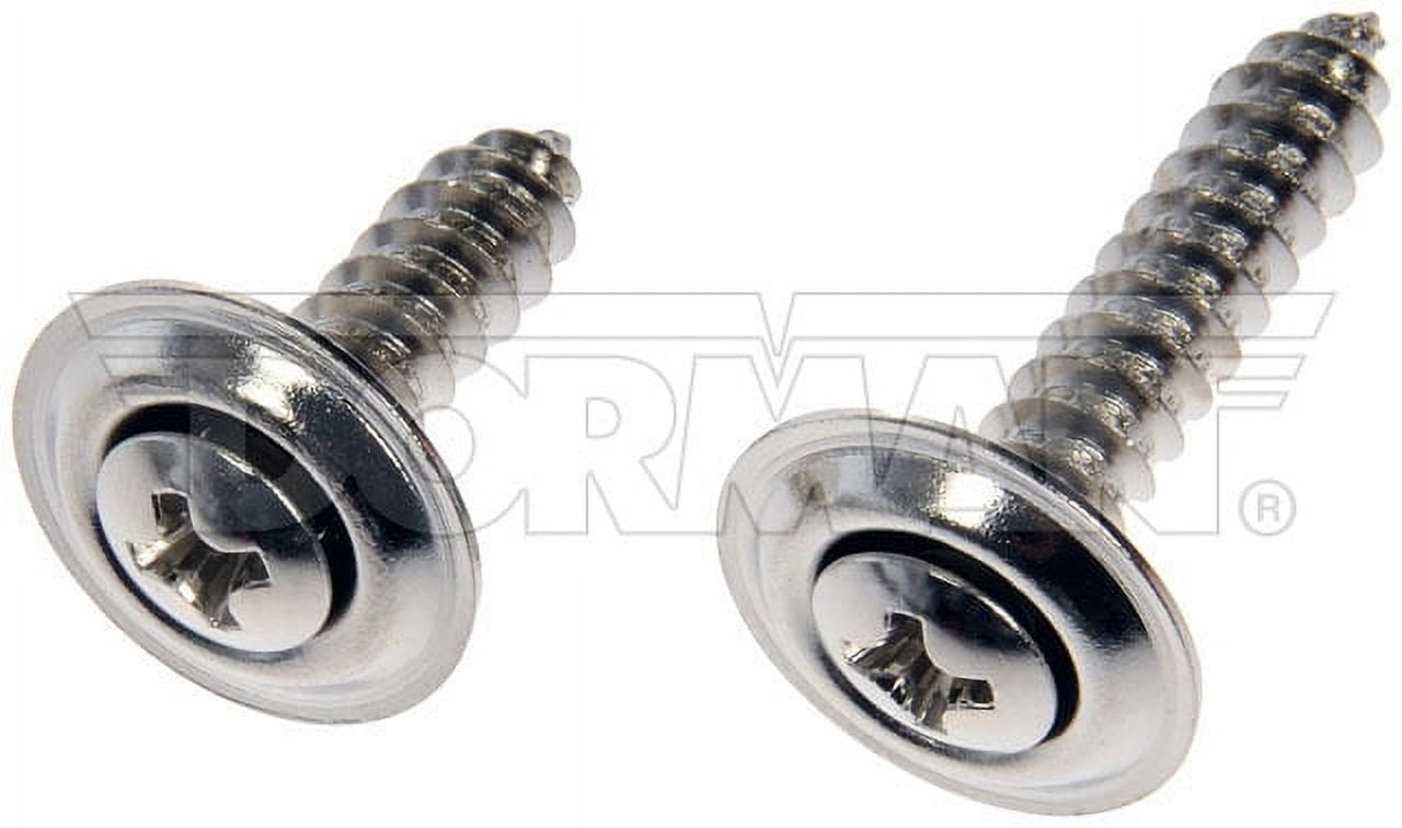Dorman 961-230D Trim Screw Assortment - Chrome - No.10 X 3/4 In., 1 In ...