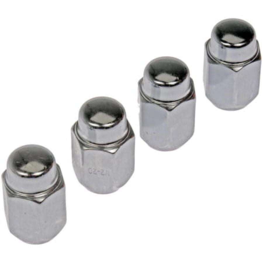 Dorman - Autograde Wheel Nut Chrome Acorn 2-Pc 1/2-20 - Walmart.com