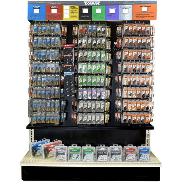 Dorman DOR110591 Fastener Spinner Assortment With 438 SKU's Including ...